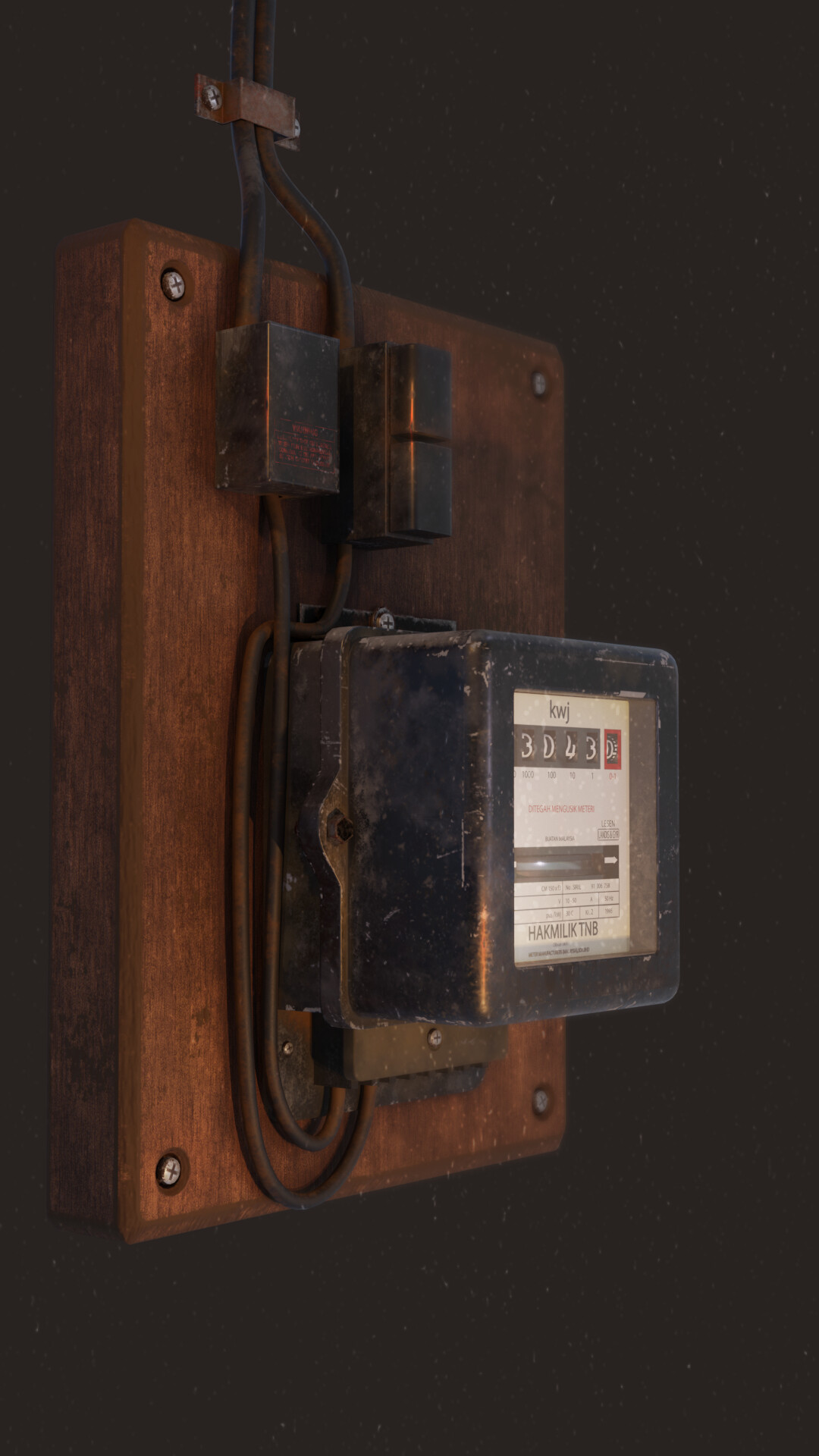 ArtStation - Electric Meter
