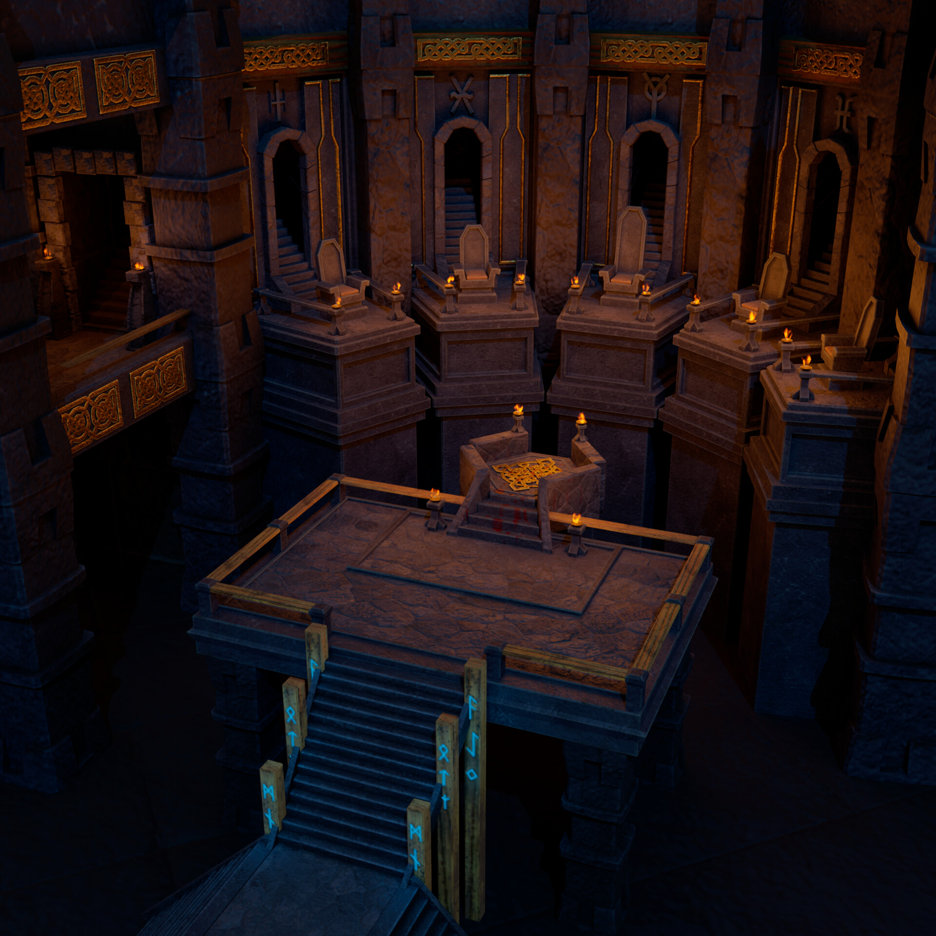 ArtStation - Celtic Dungeon