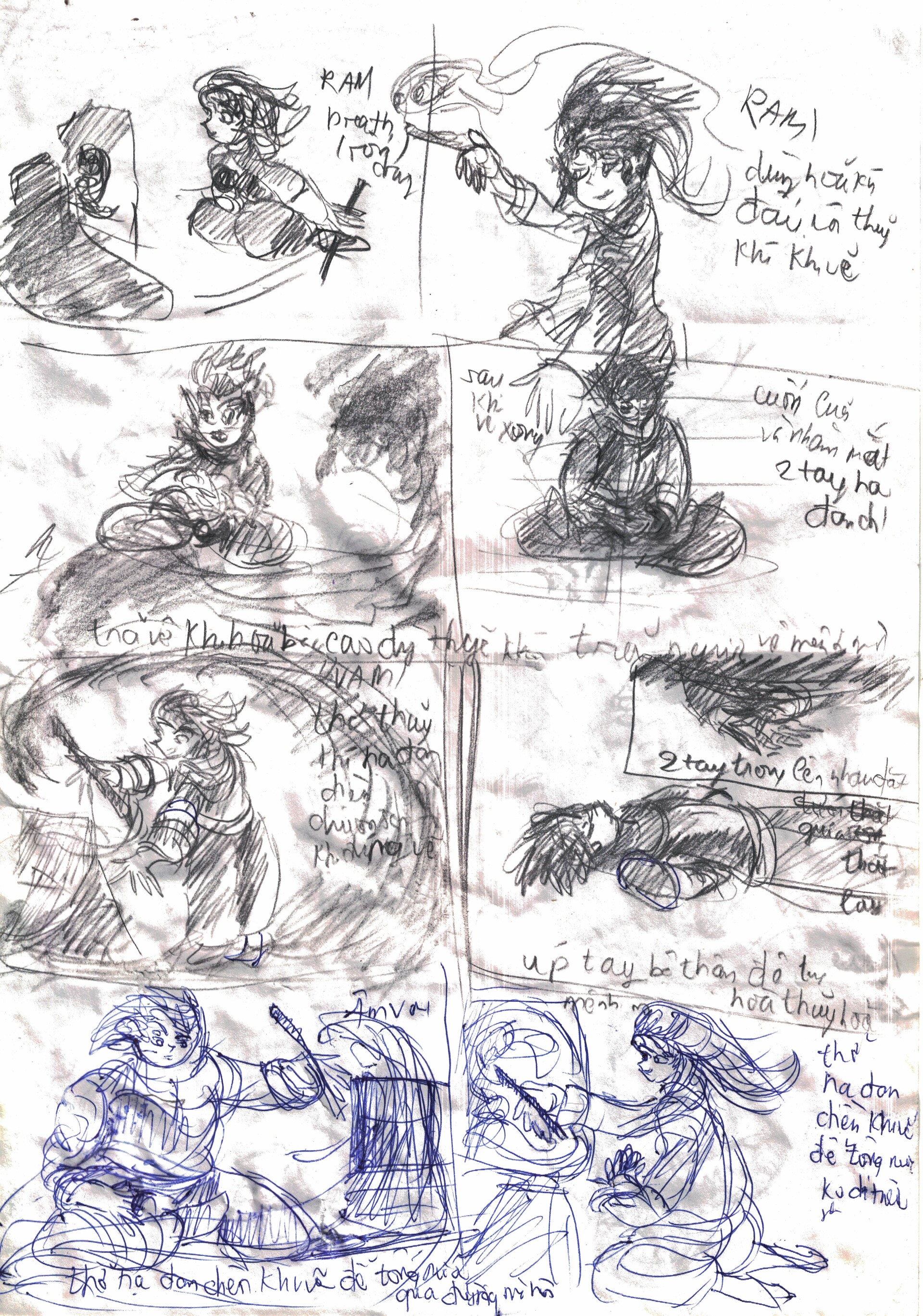 ArtStation - The Fire Drawing