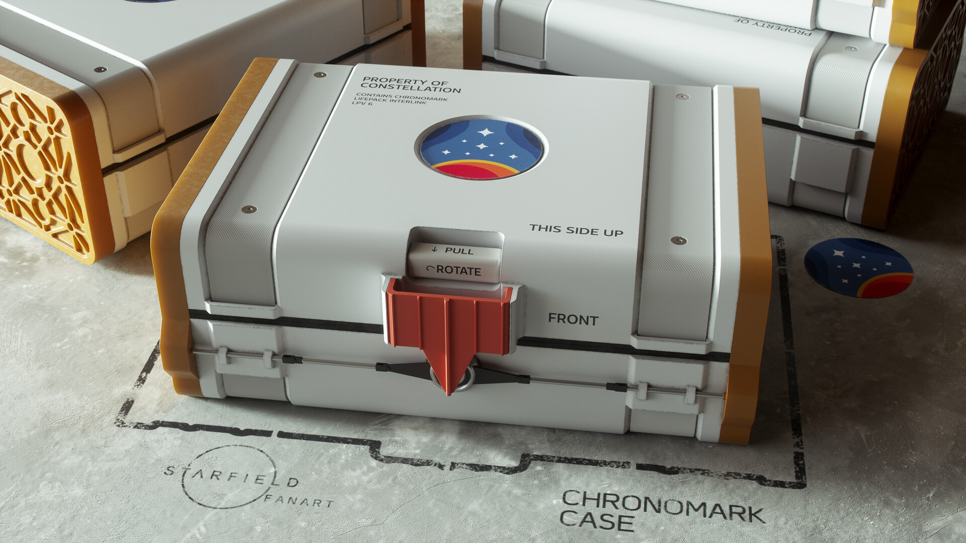 Alex Dumbev - Starfield Chronomark Case Fanart