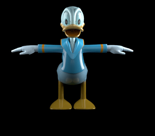 ArtStation - cartoon duck
