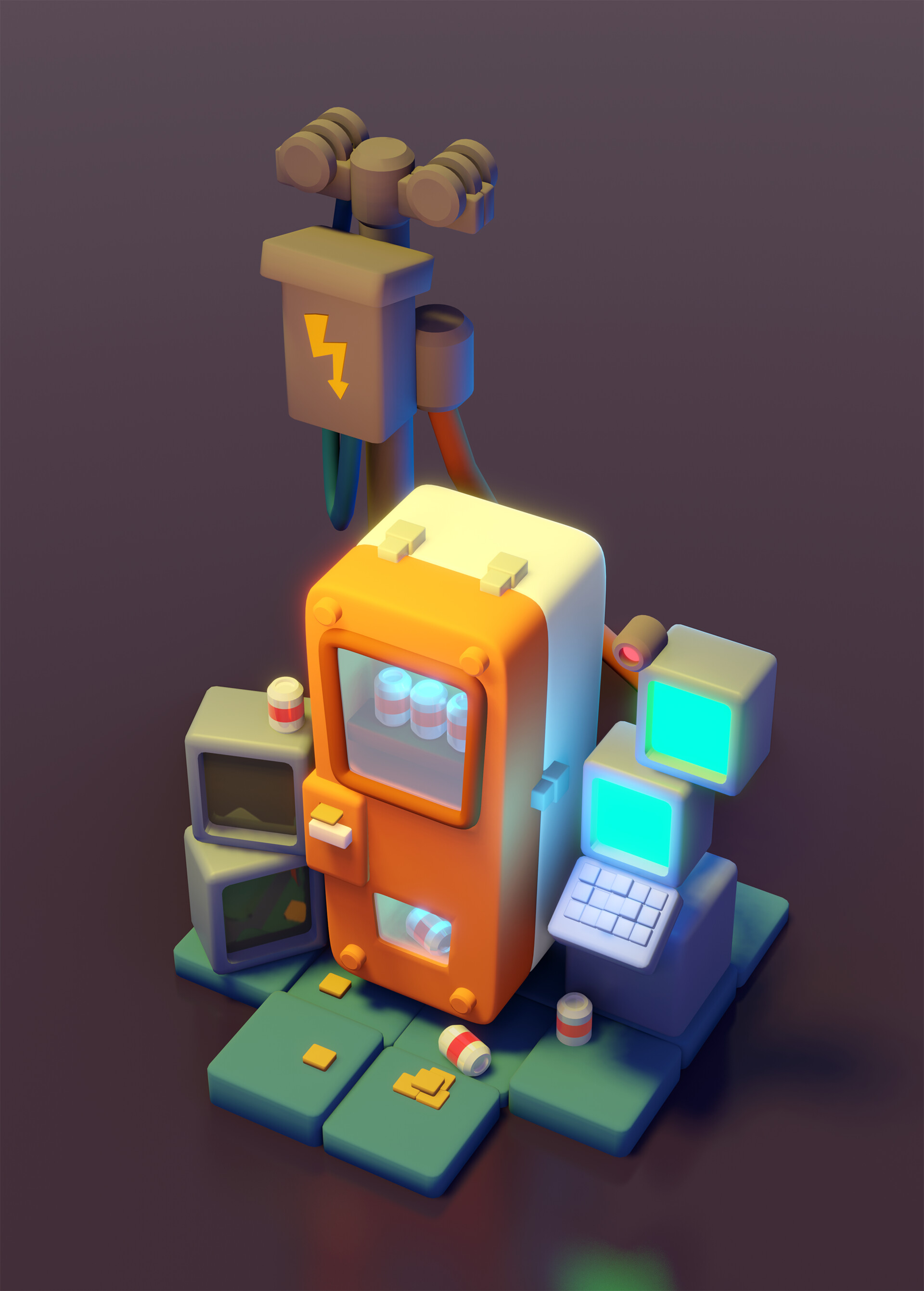 ArtStation - Vending Machine