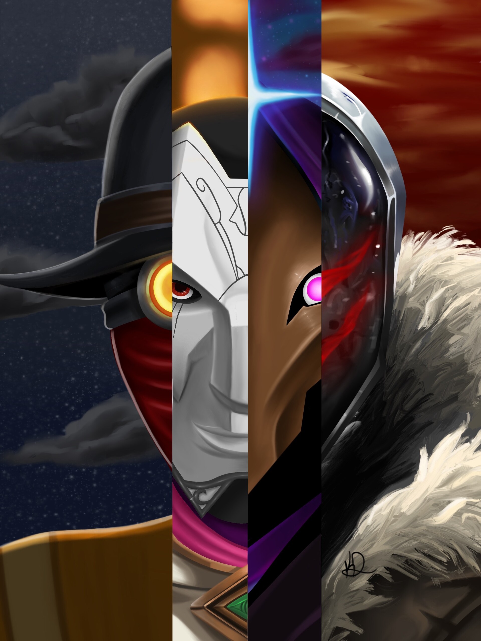 ArtStation - Jhin Skins