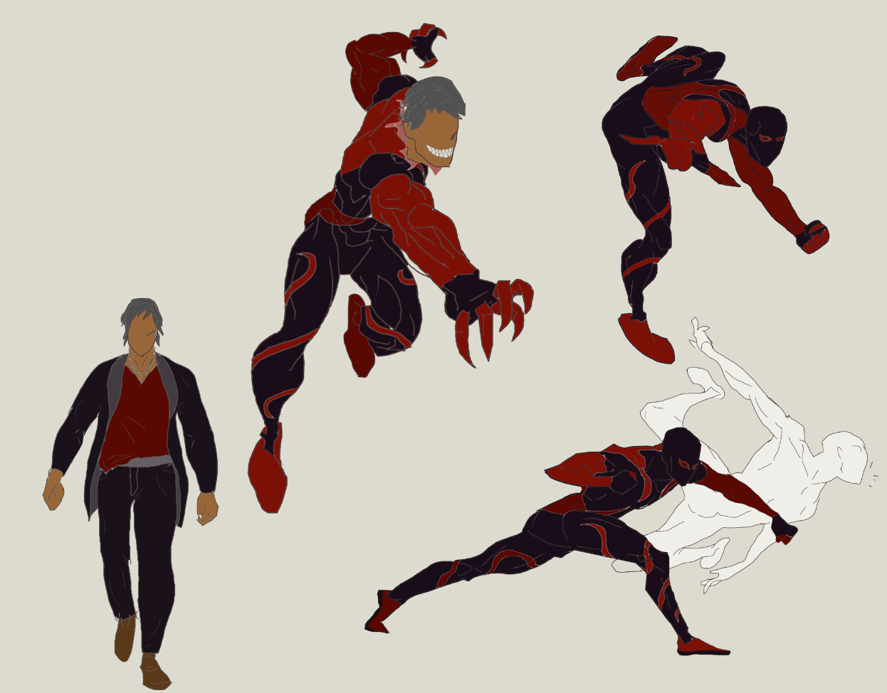 ArtStation - Venomsona for Superhero Campaign