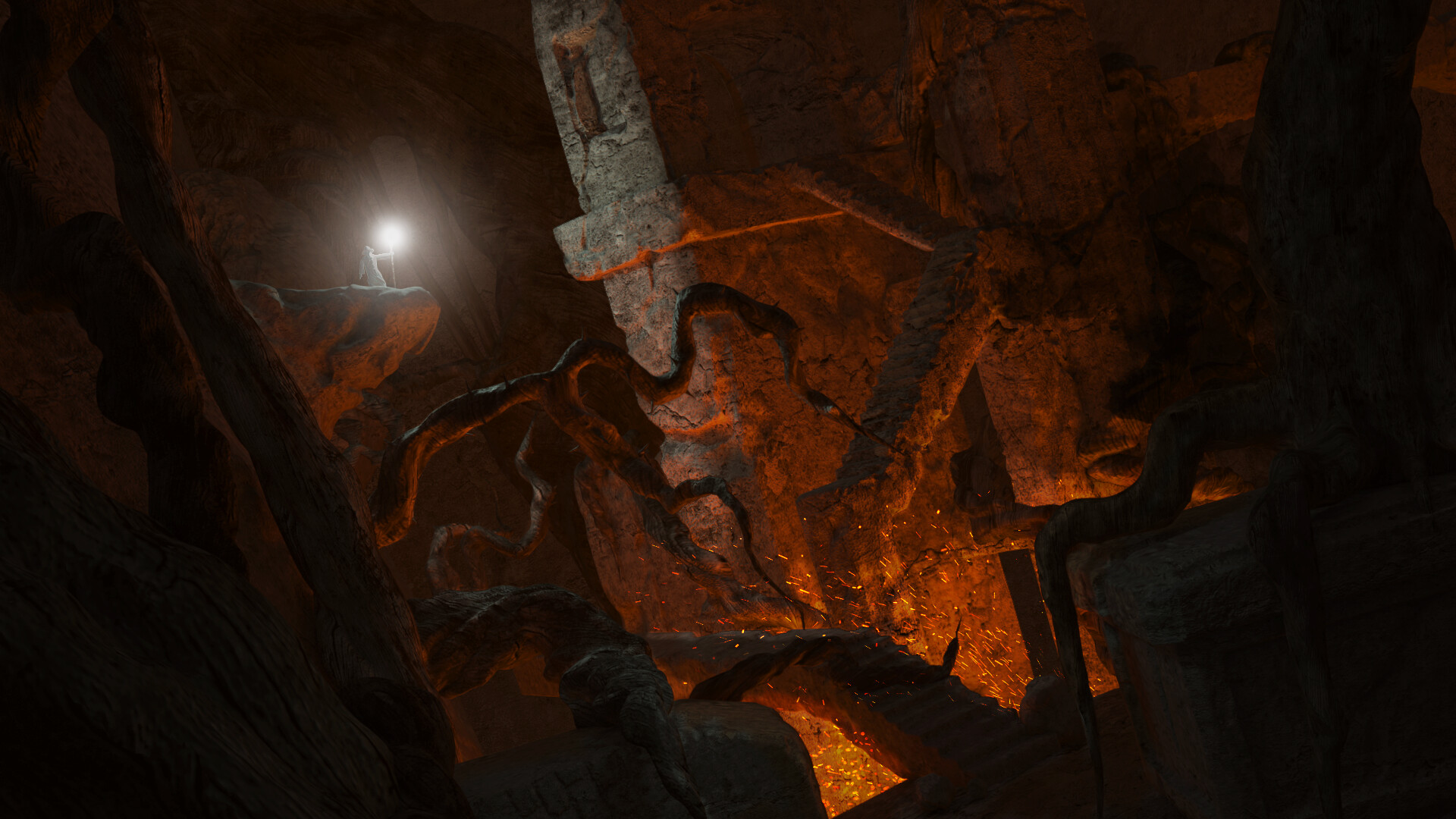 ArtStation - 3D modeling - Dol Guldur