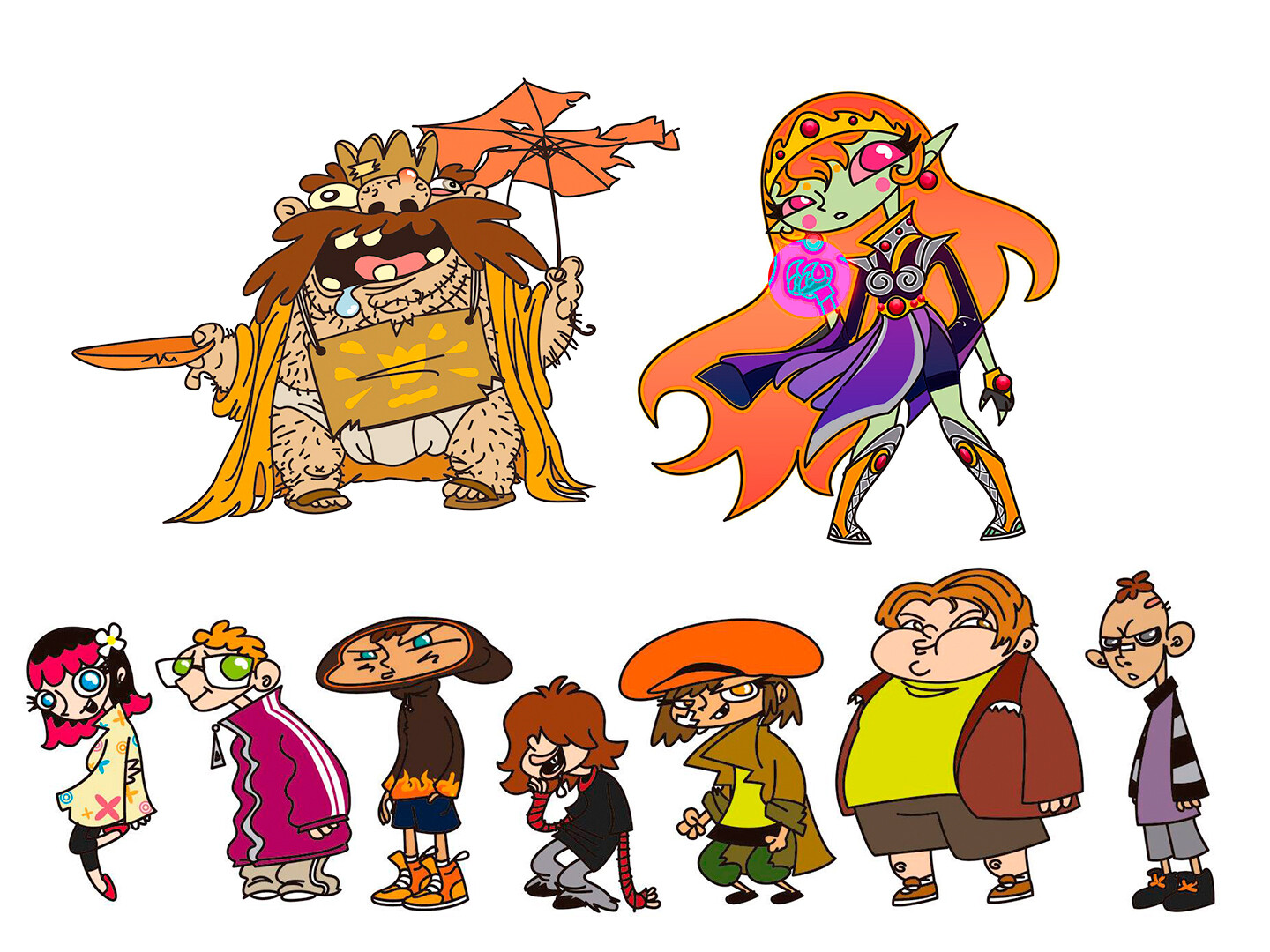 ArtStation - Old Animation Characters