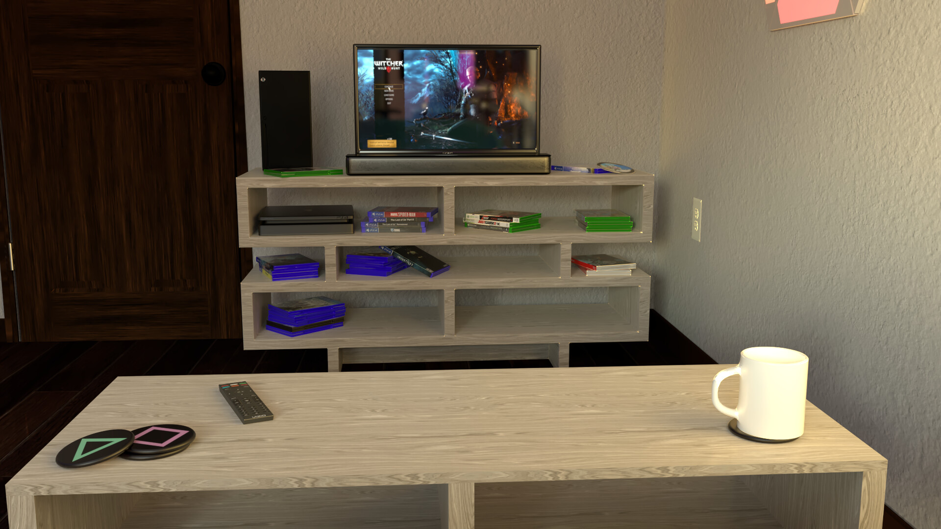 ArtStation - CGI Gaming Room