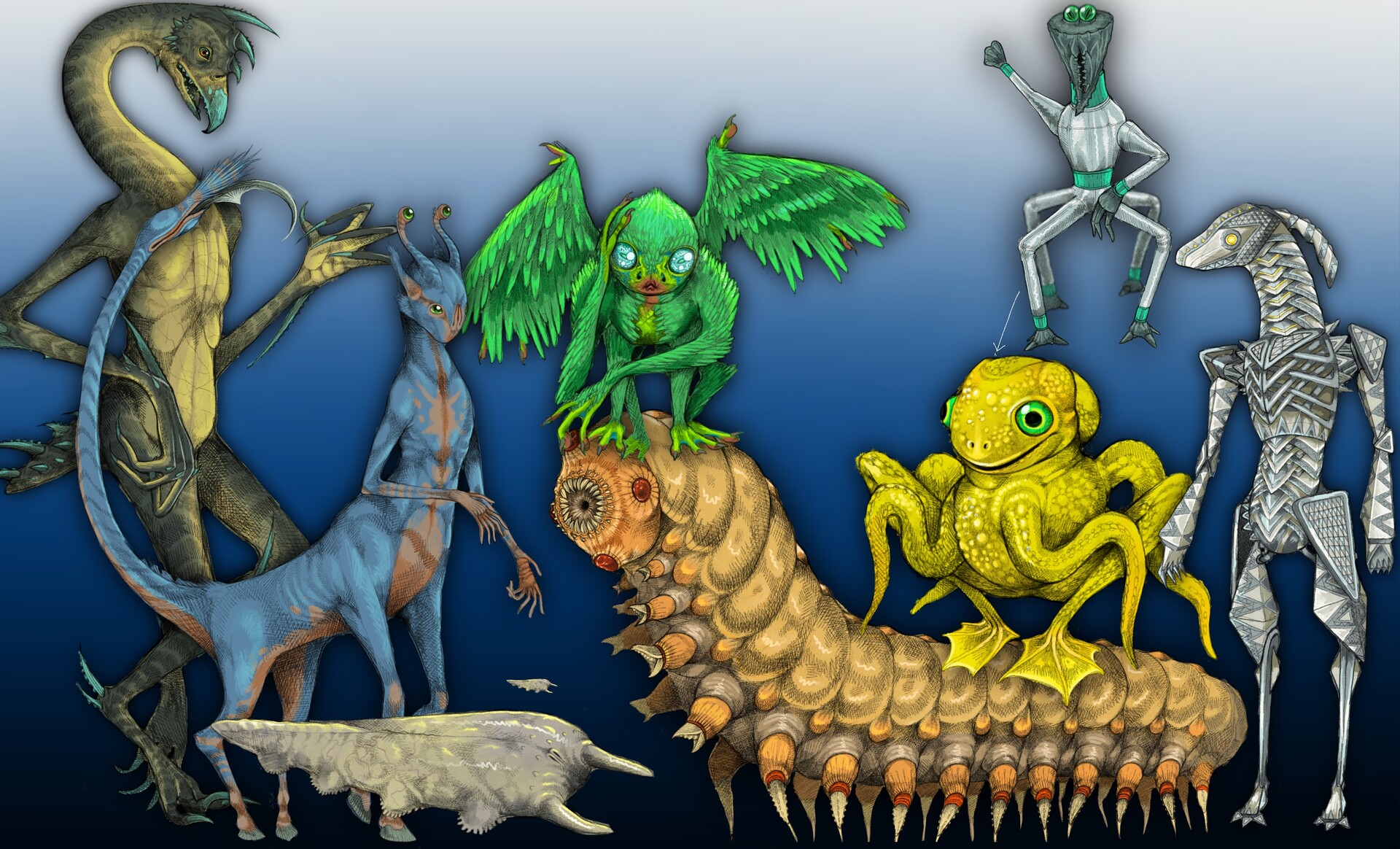 ArtStation - Animorphs Aliens 2