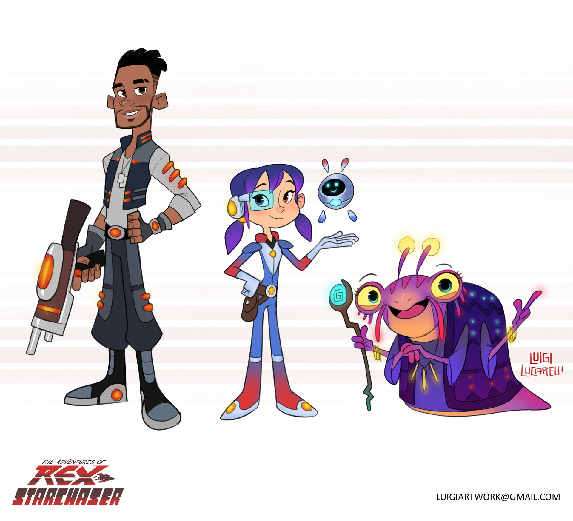 Luigi Lucarelli - The Adventures of Rex Starchaser