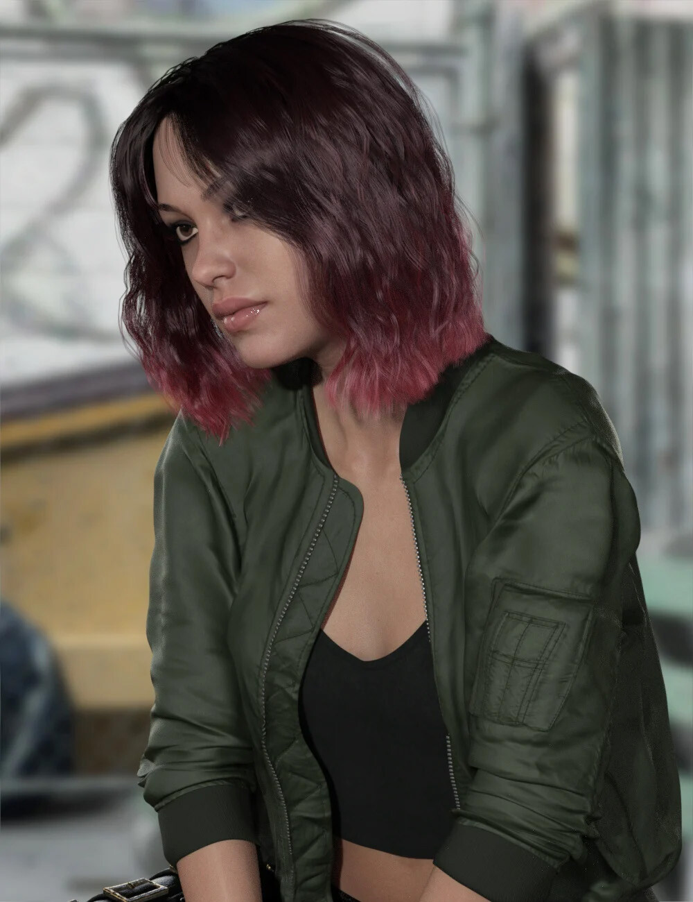 Lorraine Berry - MRL Mid Length Strand Based hair