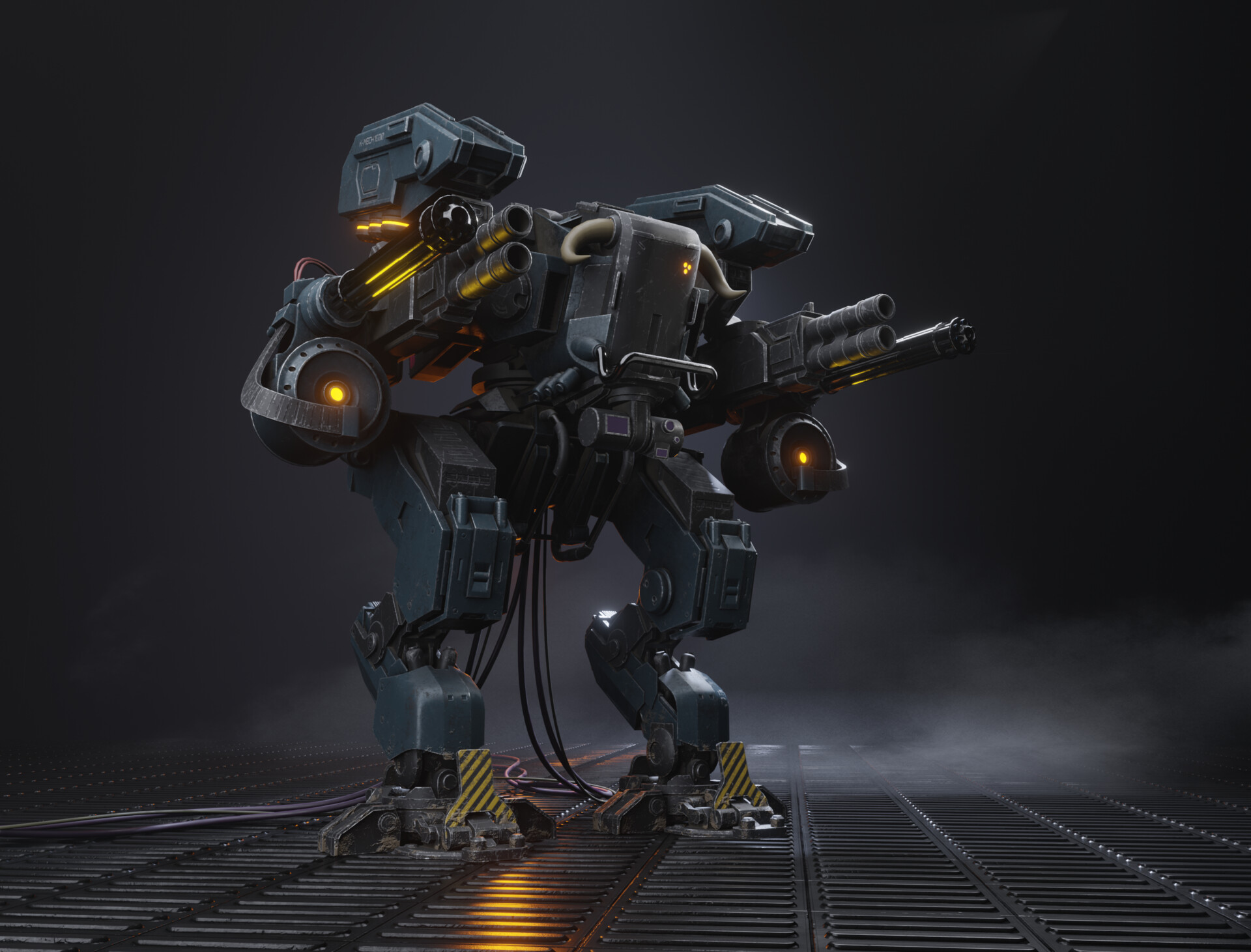 ArtStation - War mech
