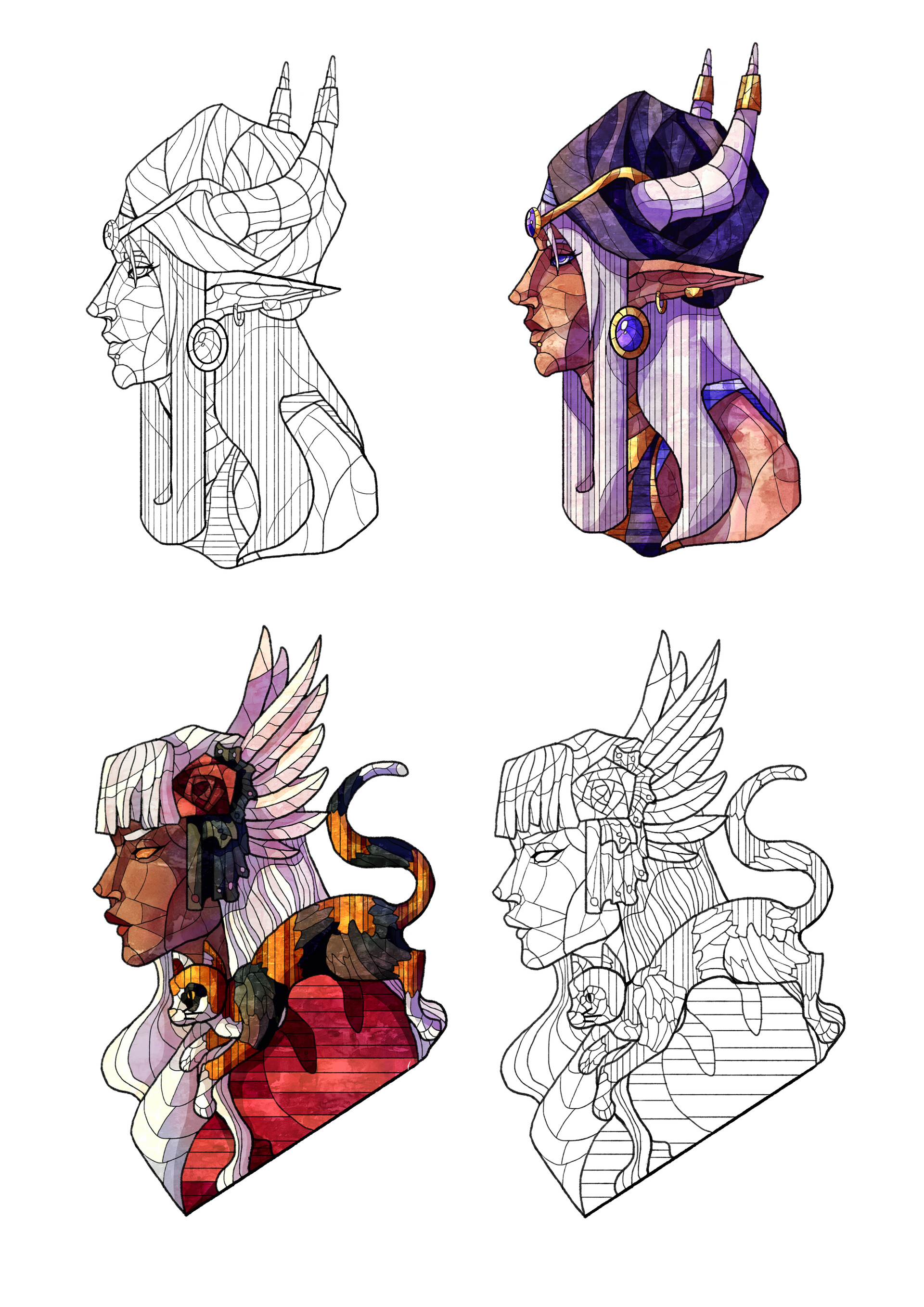 ArtStation - headshot