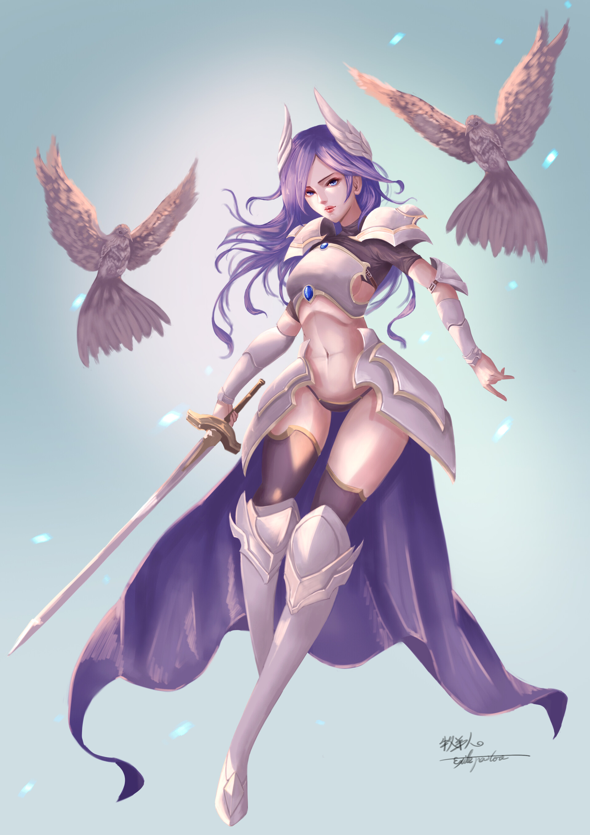 ArtStation - AOE II Paladin