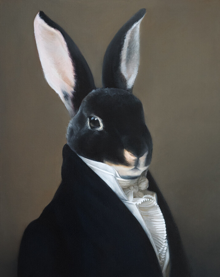 ArtStation - Portrait of a rabbit