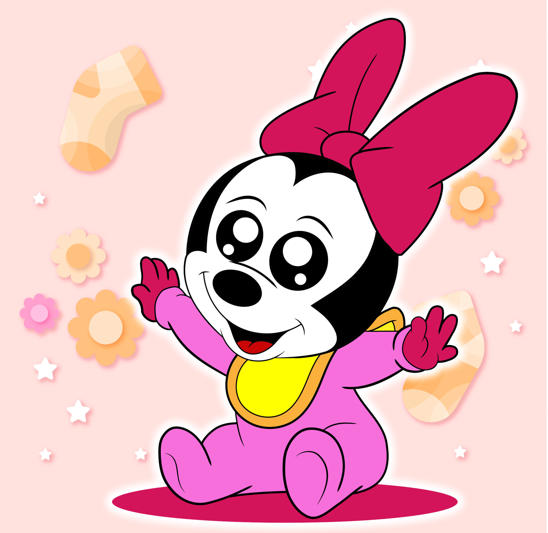 ArtStation - Baby Minnie