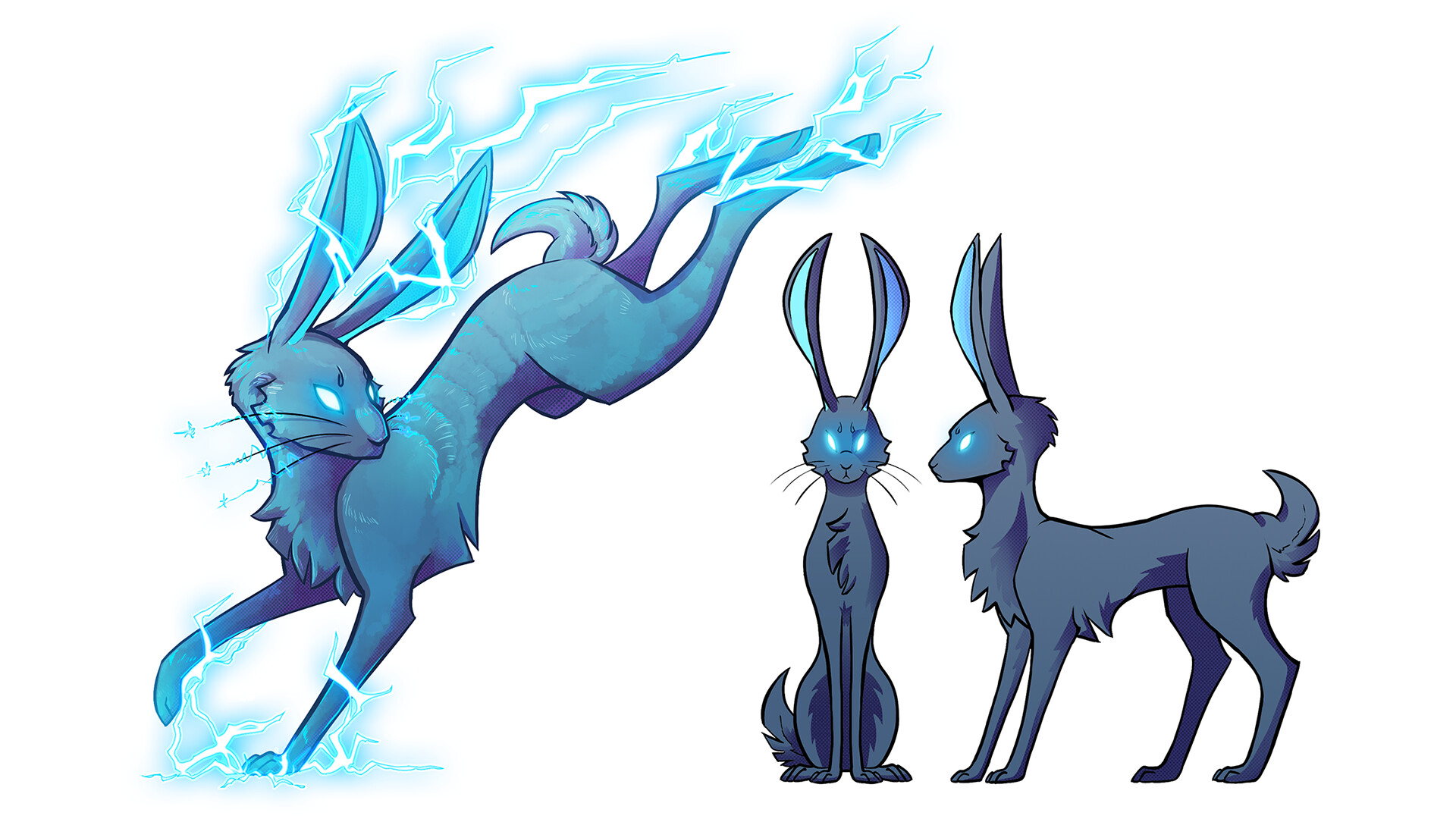 ArtStation - Elemental Guardian - Thunder Hare