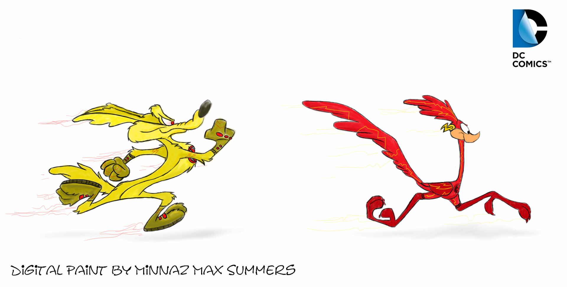 ArtStation - Reverse Coyote vs The Runner