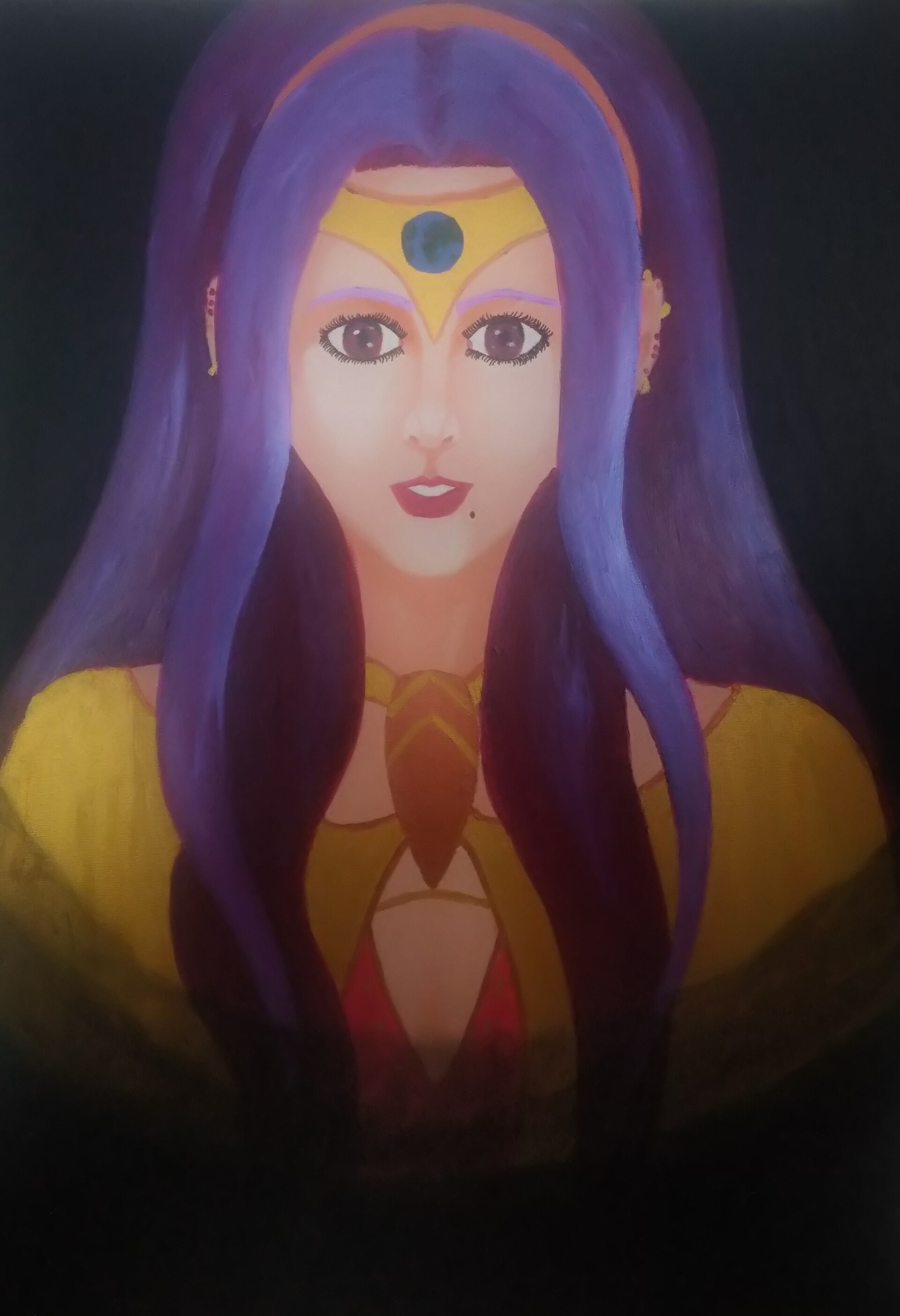 ArtStation - Portrait de Gaïa