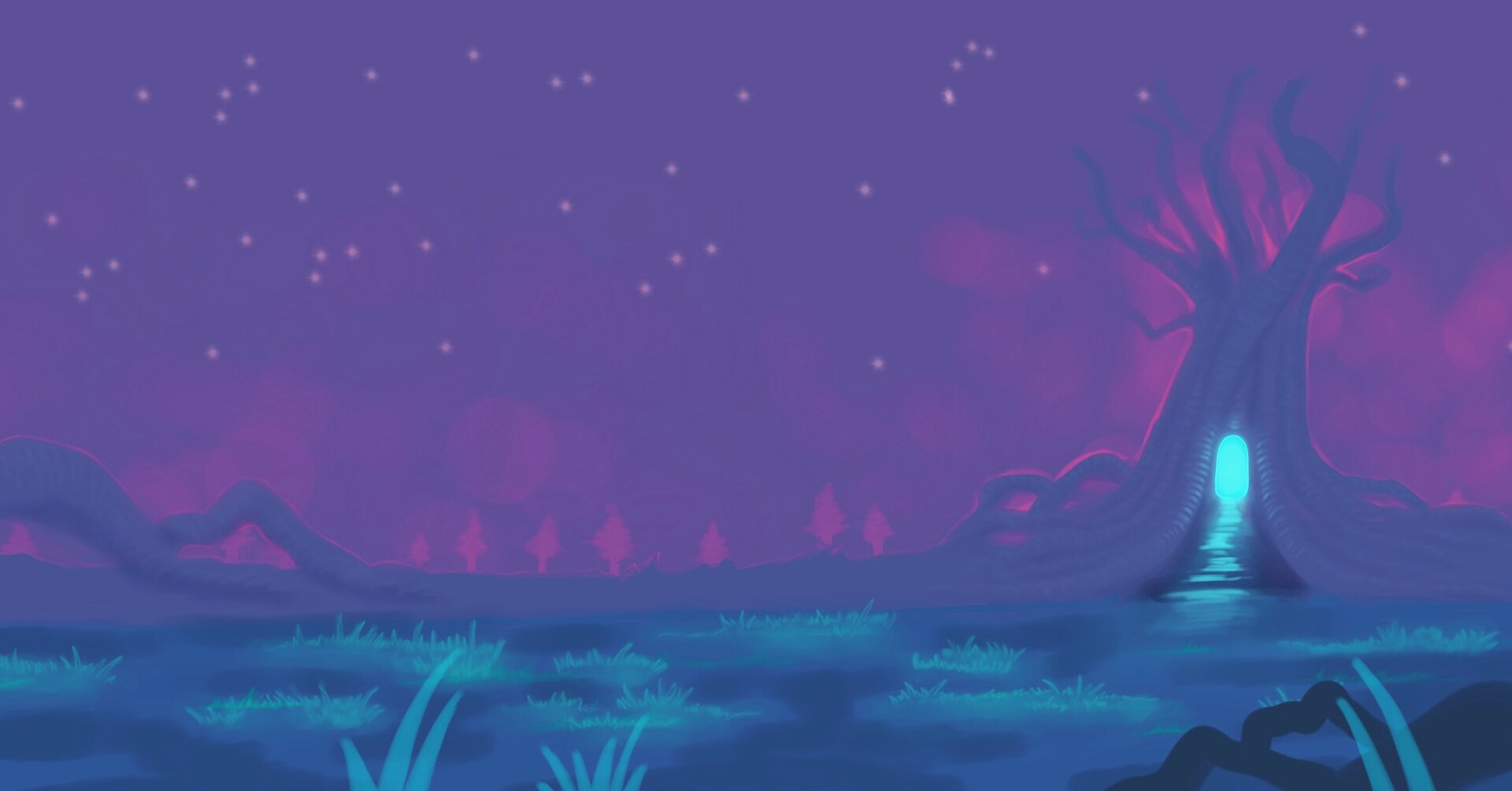 ArtStation - Fantasy Forest