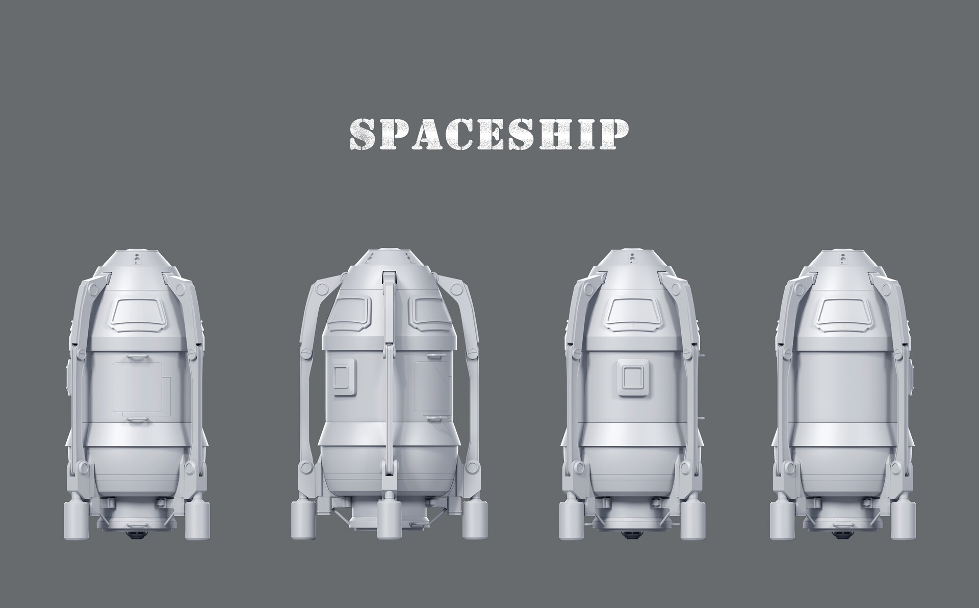 ArtStation - spaceship