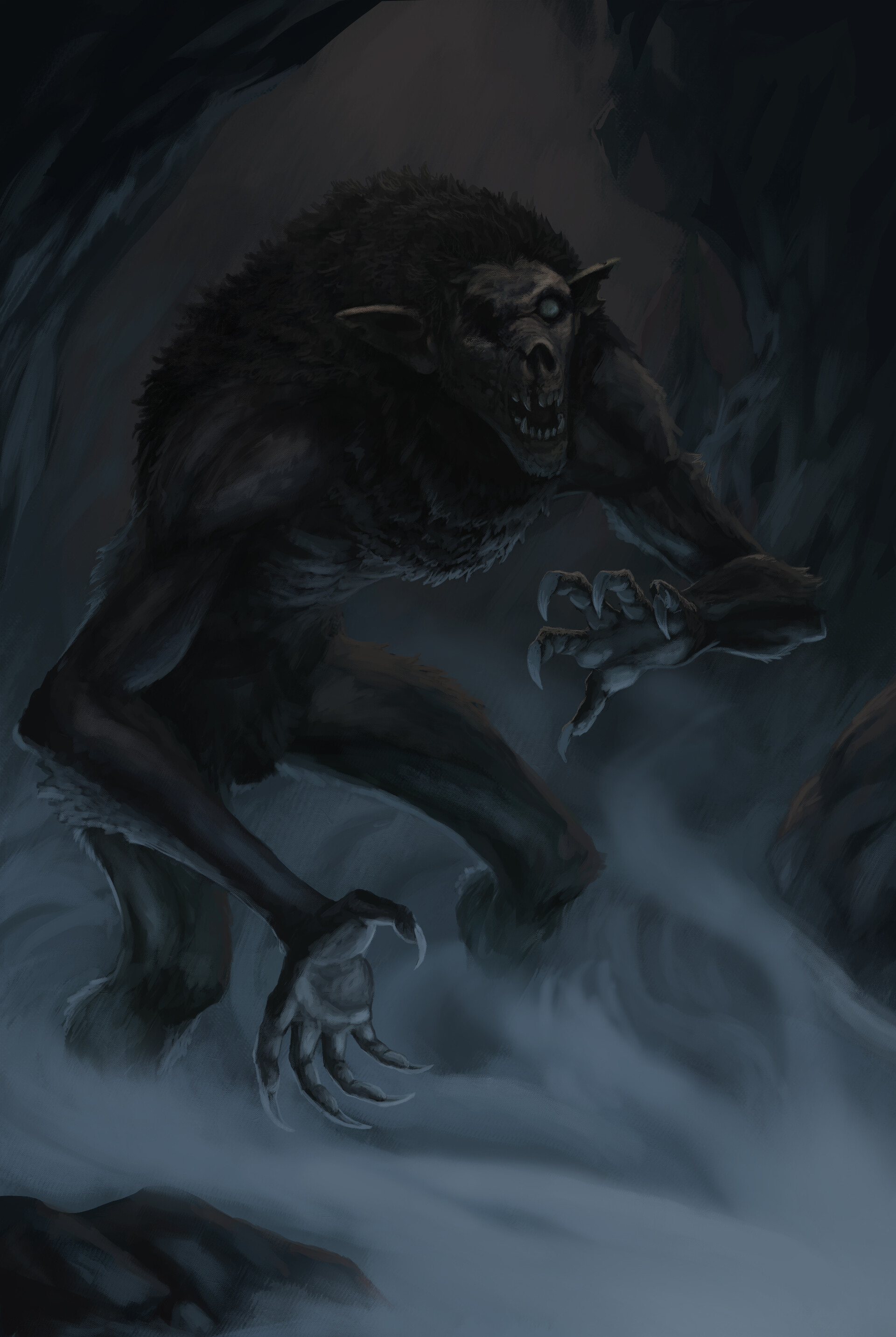 ArtStation - Creature of the caves