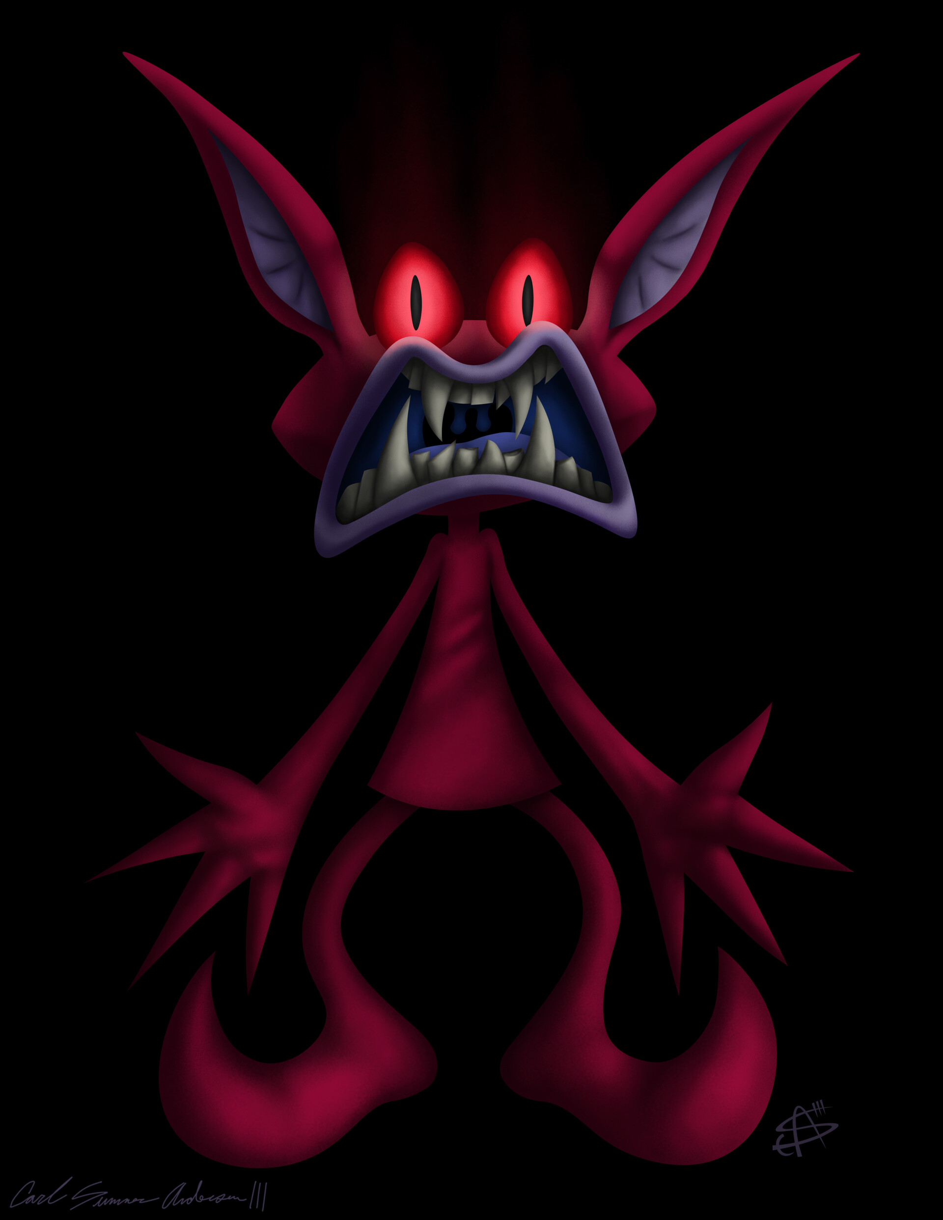 ArtStation - Infuriated Ickis - Nickelodeon