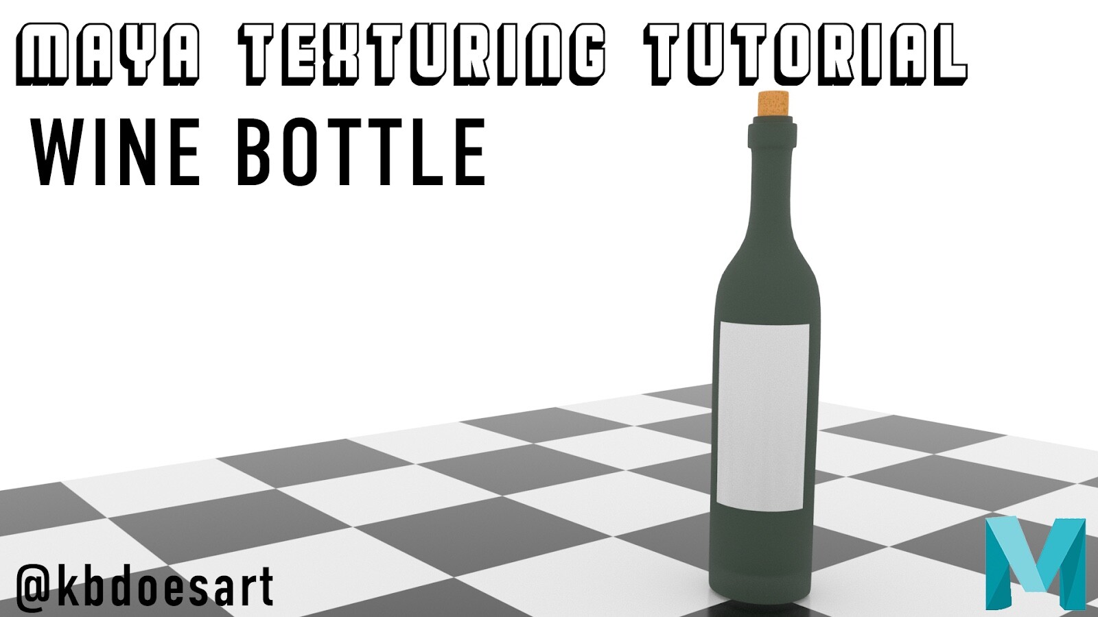 ArtStation - Wine.Bottle.Texturing.Tutorial