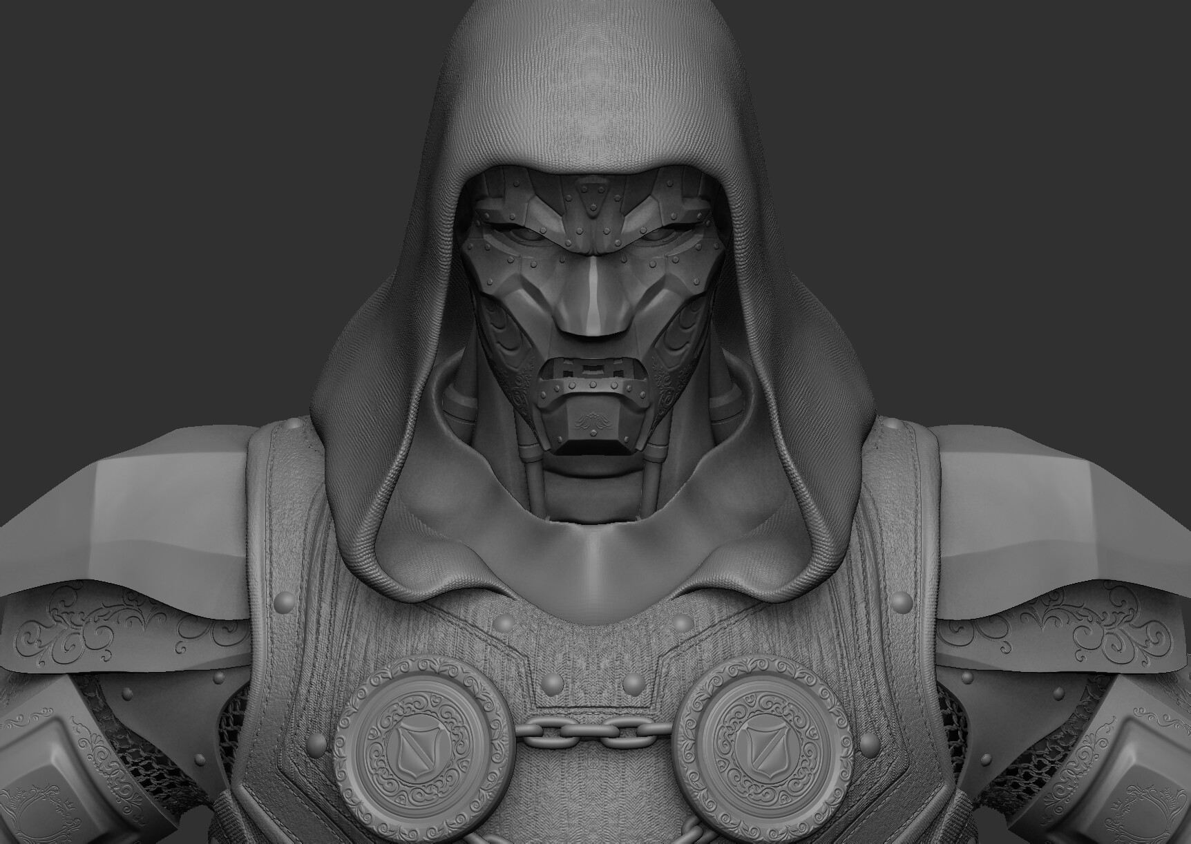 ArtStation - WiP Doctor Doom