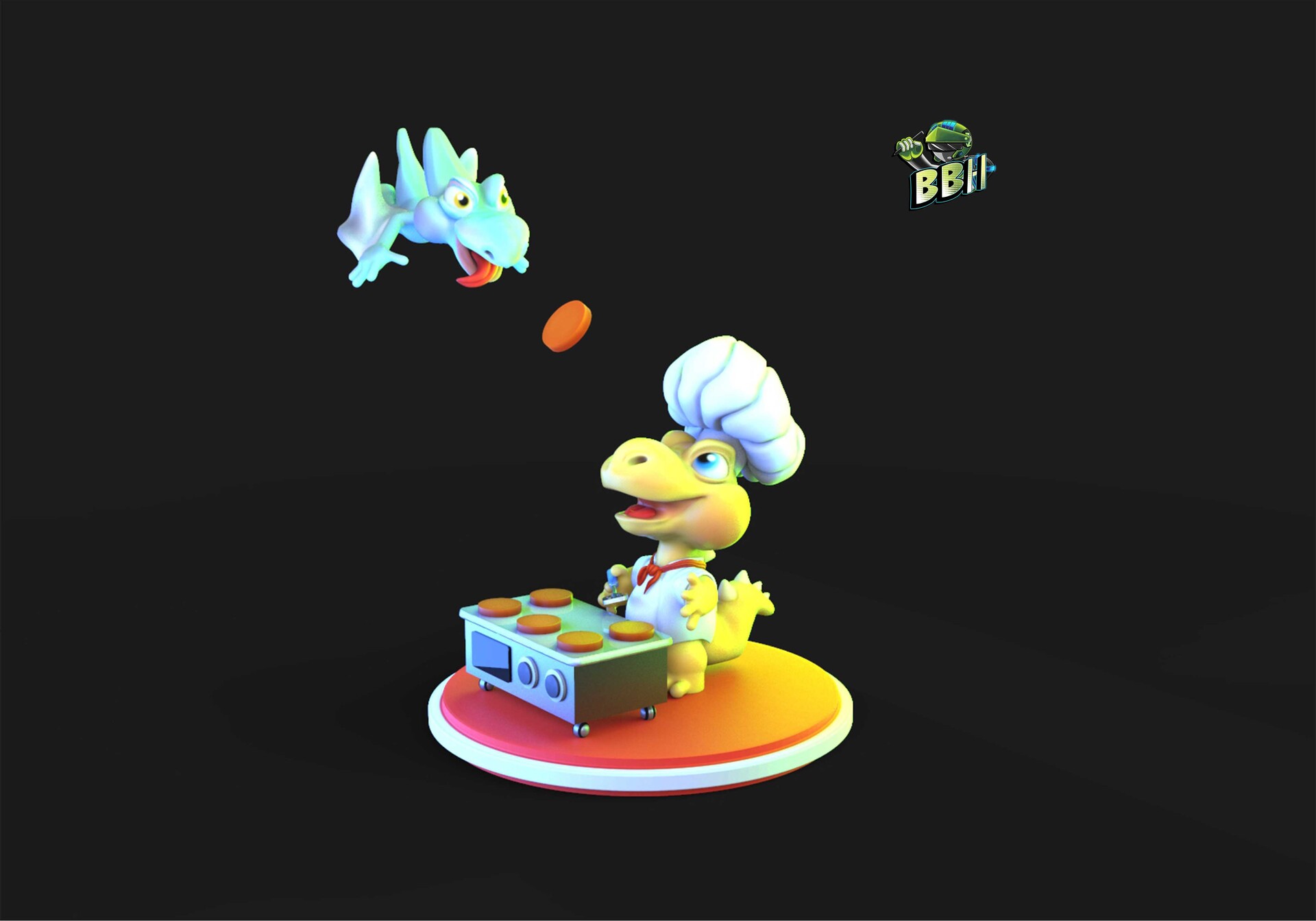 ArtStation - Dino chef