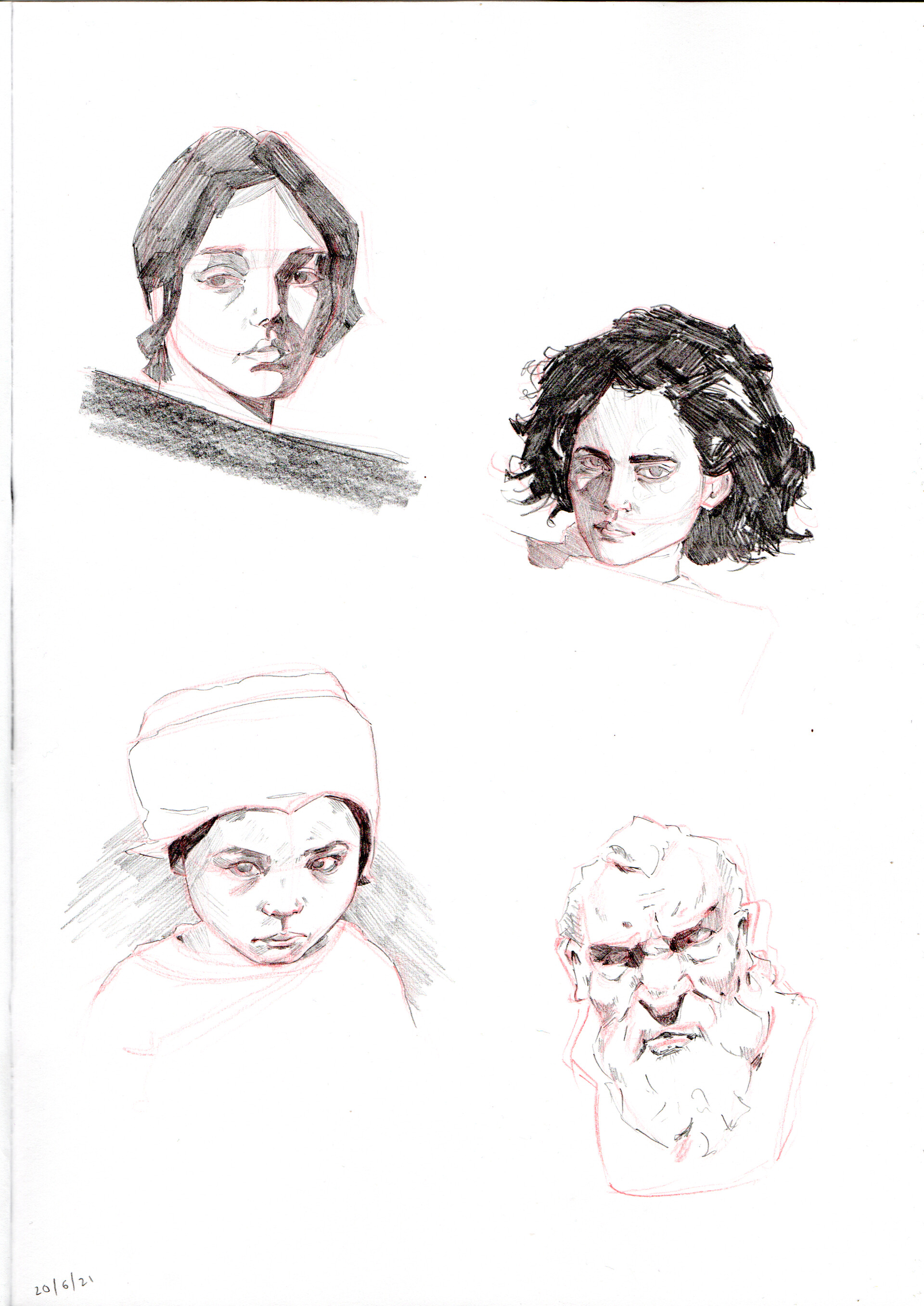 ArtStation - Portrait practice