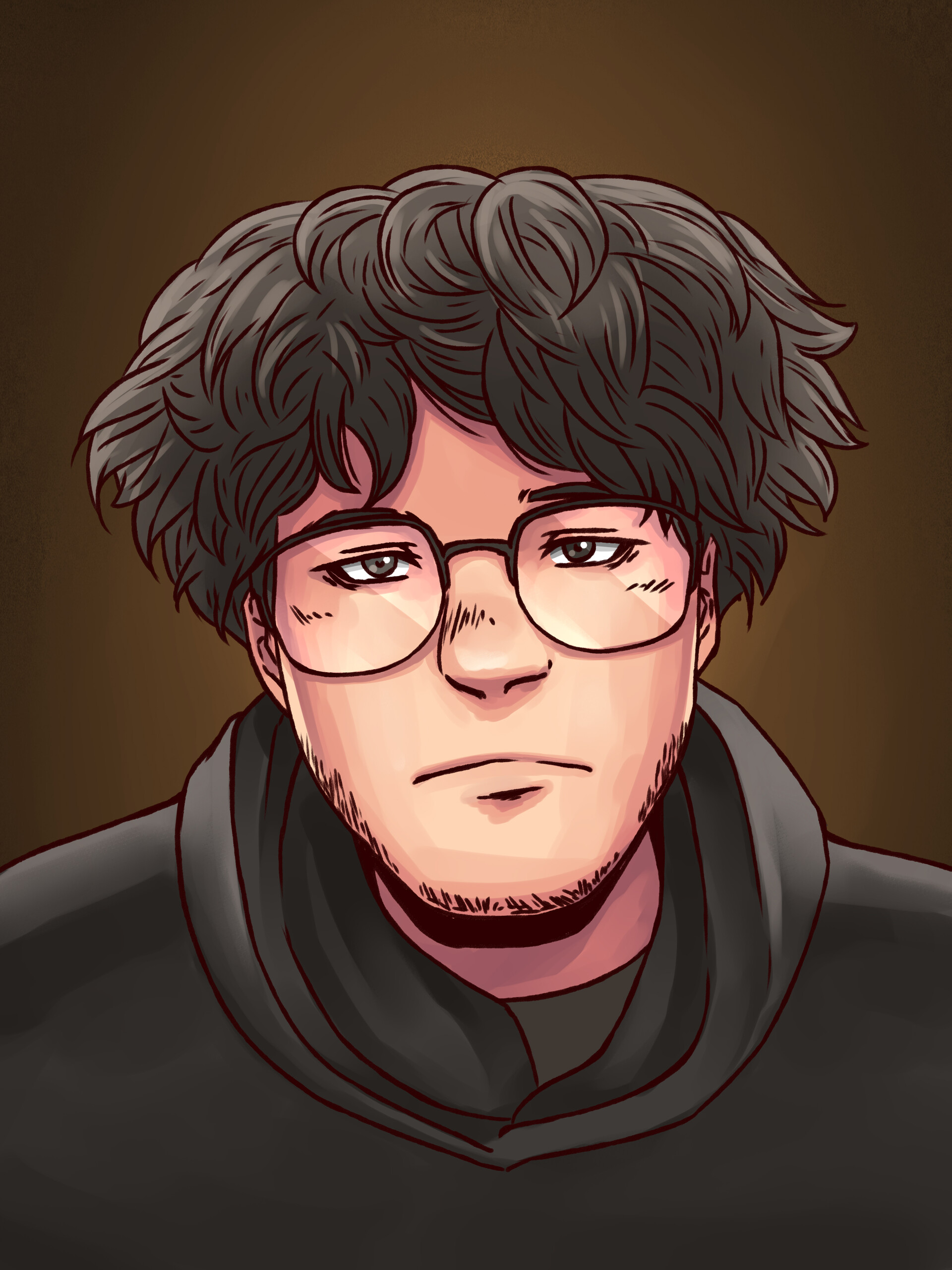 ArtStation - Anime Style Portrait Ilustration
