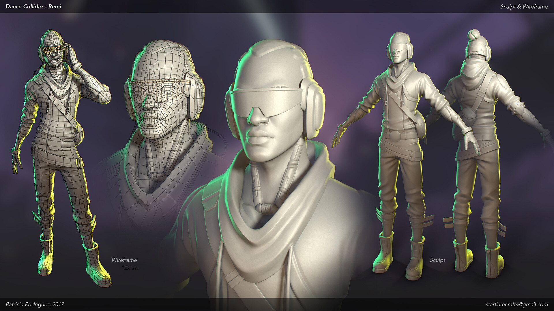 Patricia Rodríguez Torroba - Dance Collider - Pyro, Dre, Remi and Core