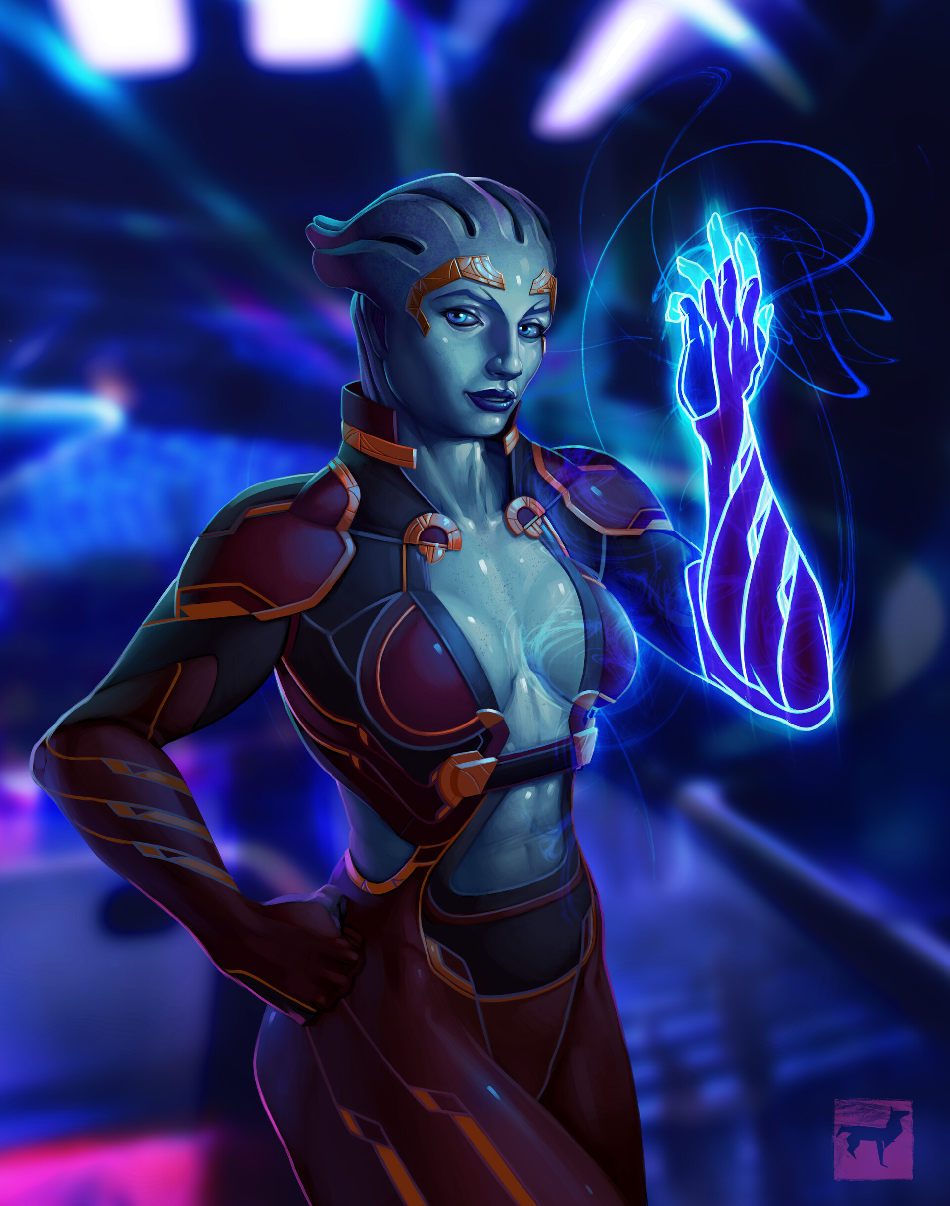 ArtStation - Justicar Asari