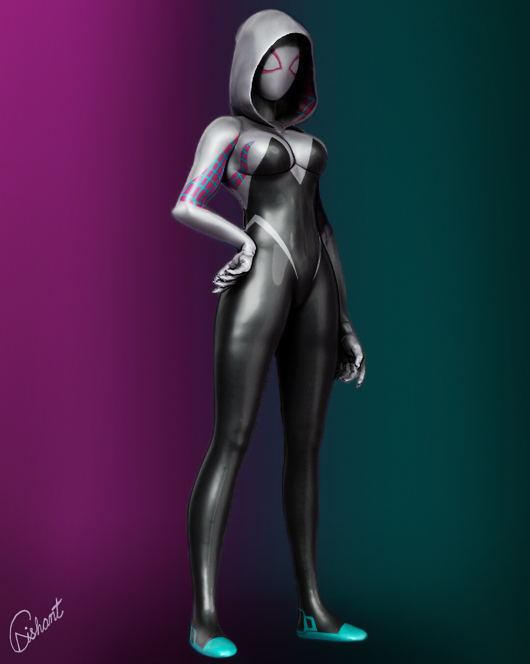 ArtStation - Spider Gwen