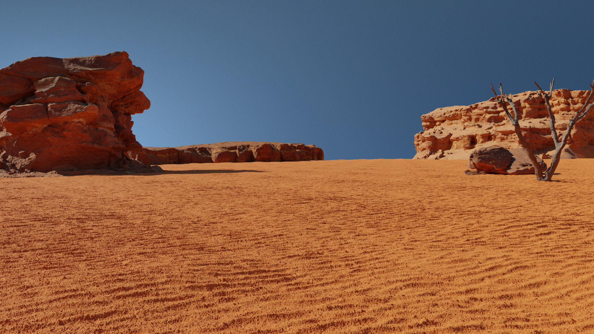 ArtStation - Red desert