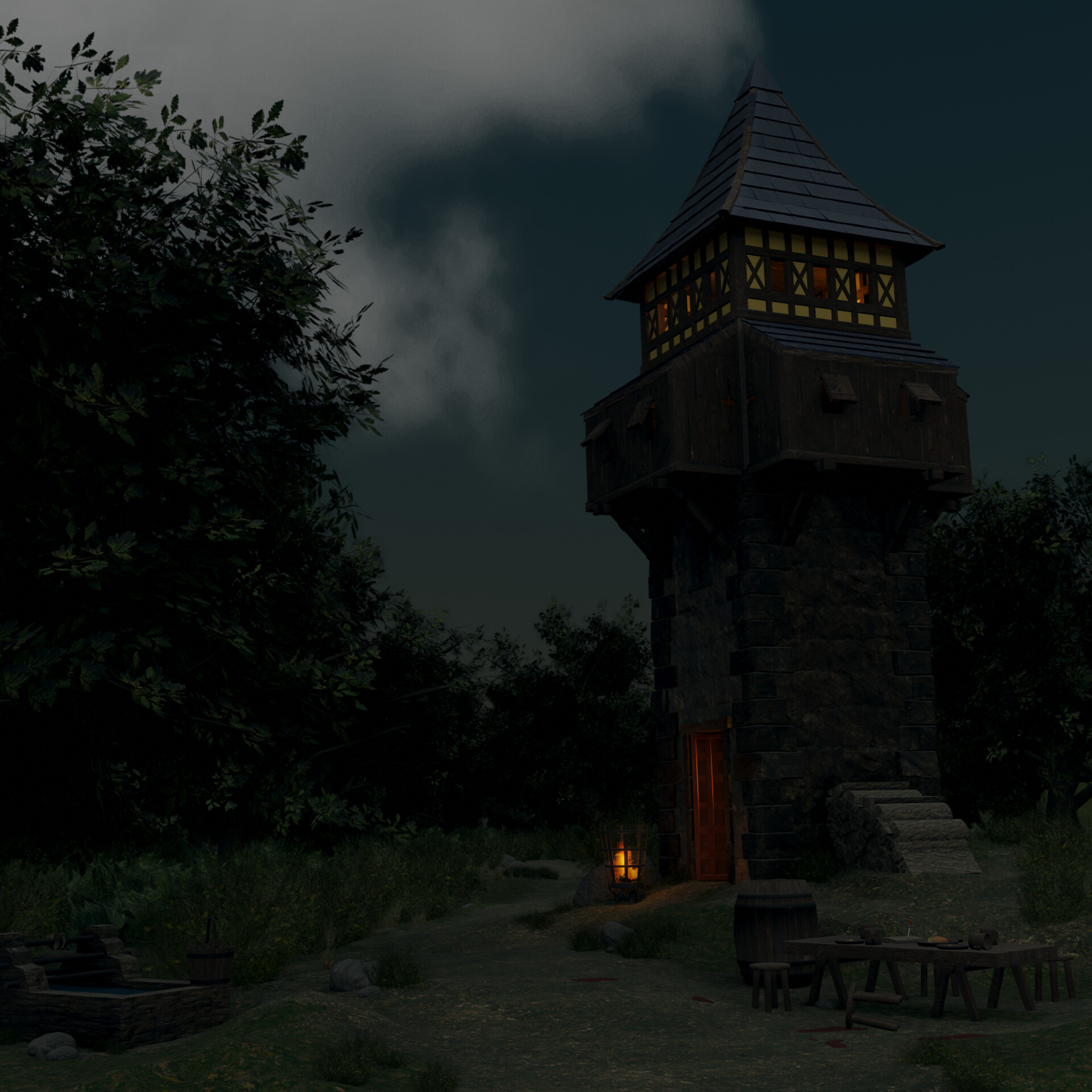 ArtStation - The western outpost