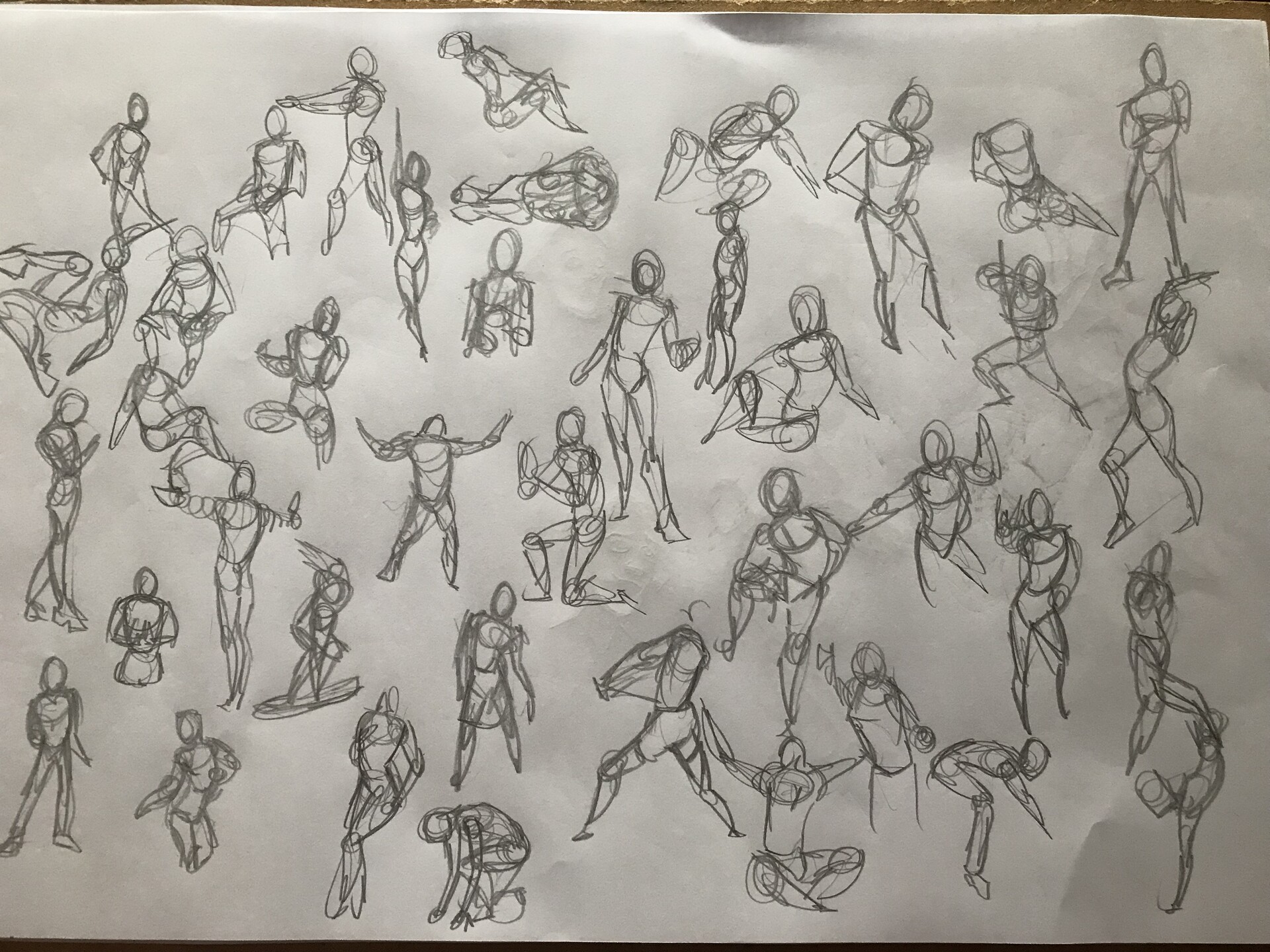 ArtStation - Gesture drawing
