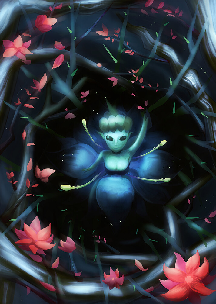 ArtStation - Flower Fairy