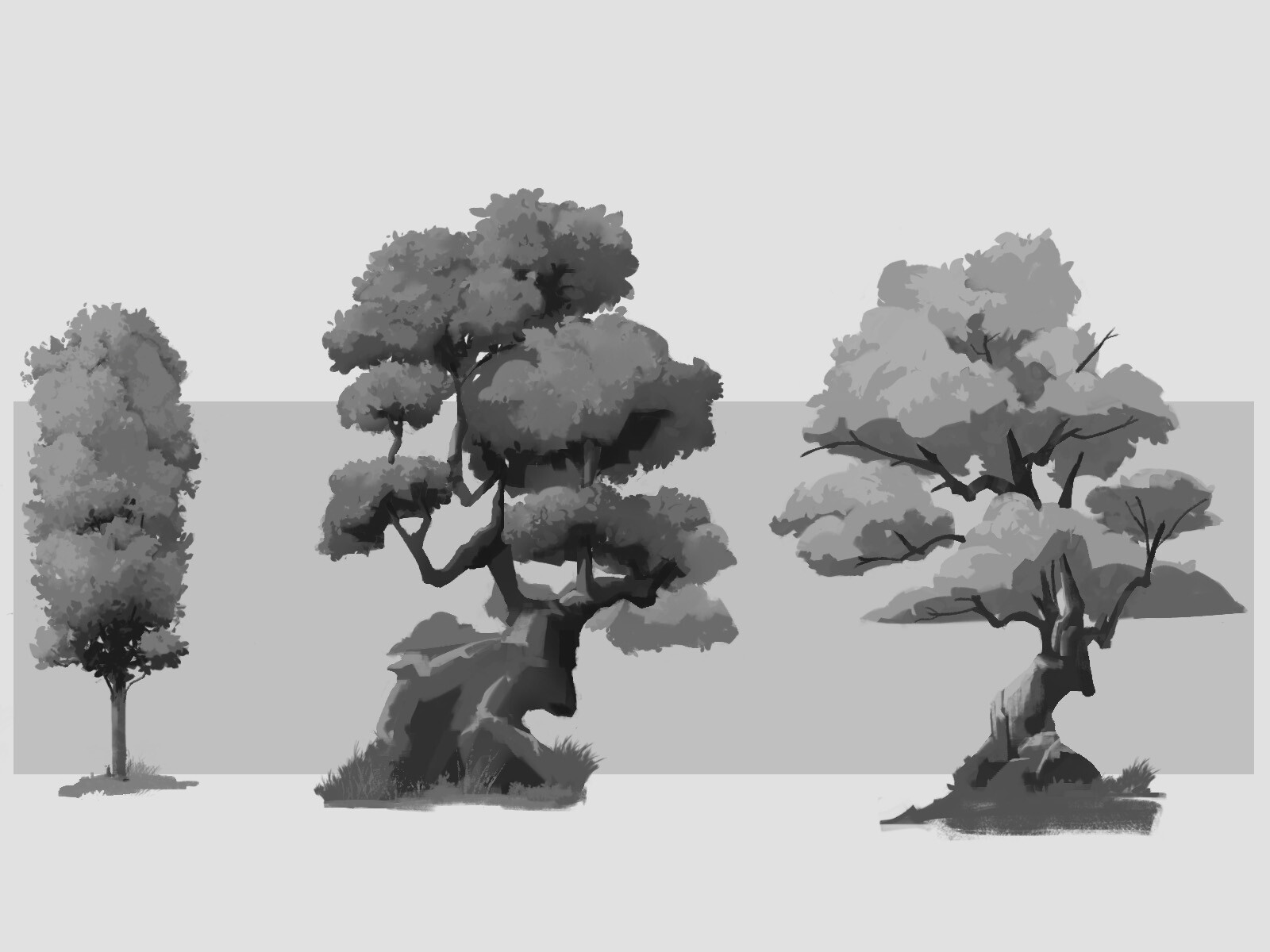 ArtStation - Tree study