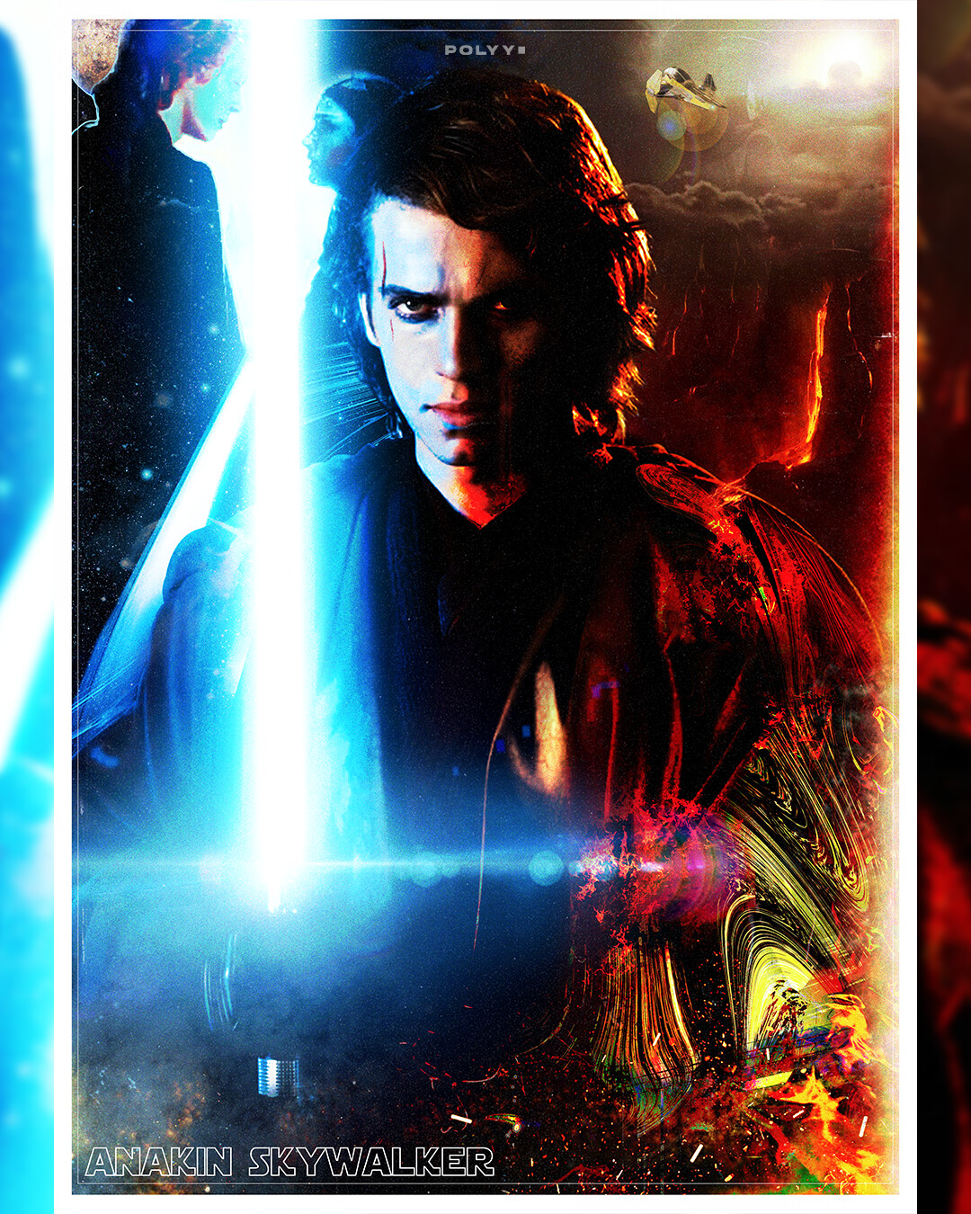 ArtStation - Anakin Skywalker - The Mighty Cards Series 2