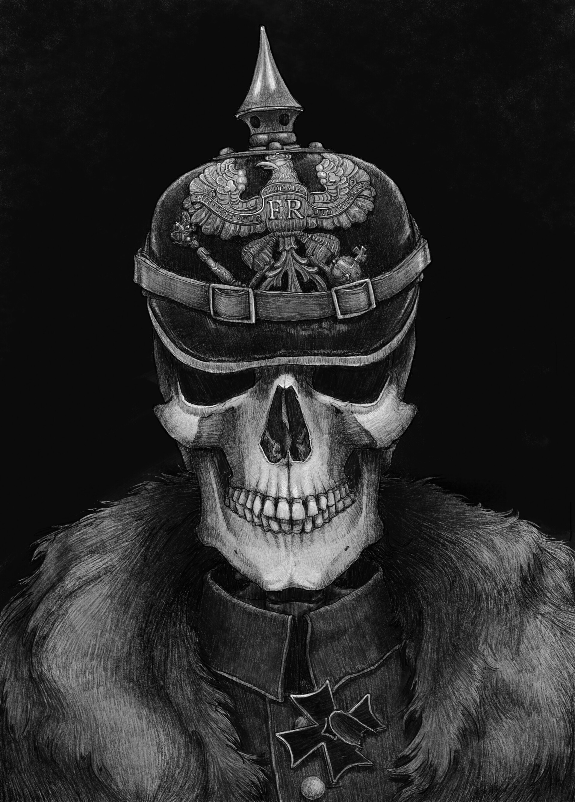 ArtStation - Self-portrait as a cadaver