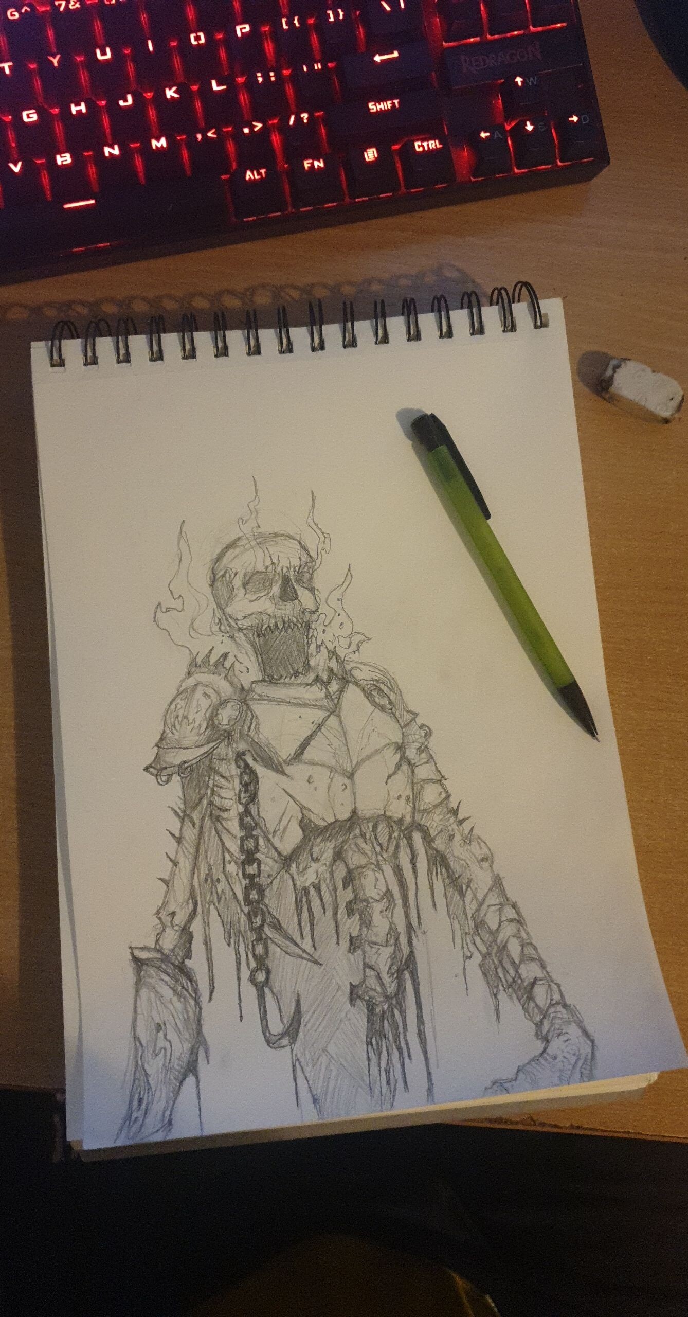 ArtStation - Practice of a skeleton guy