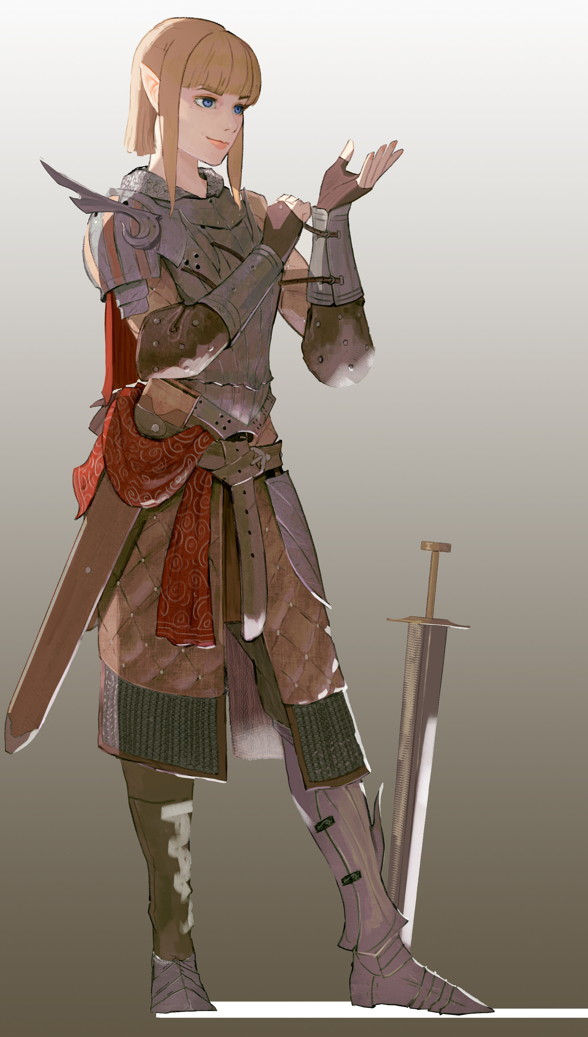 Elf Knight by SM Chun : r/ImaginaryKnights