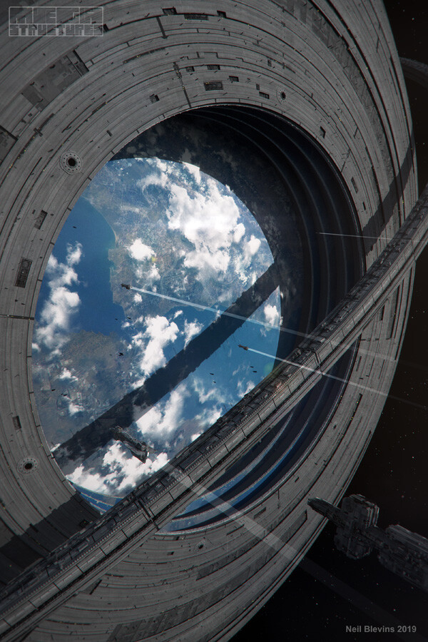 Neil Blevins - Megastructures Shell World 1