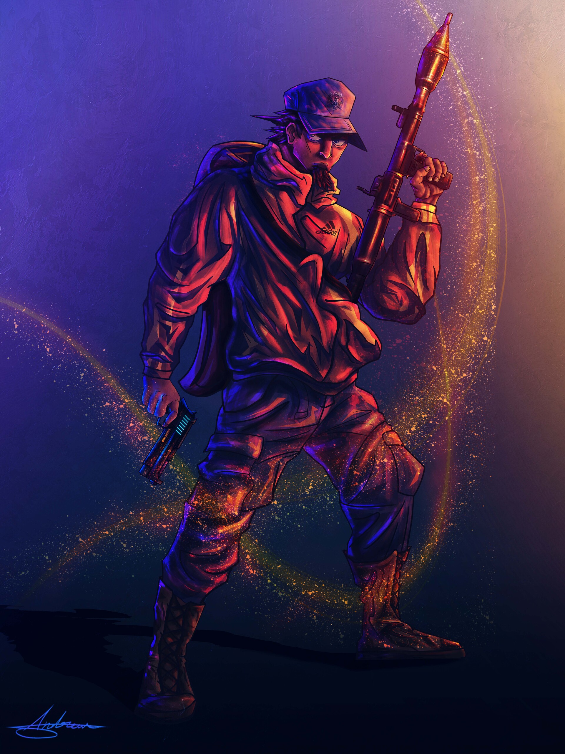 ArtStation - Bazooka Soldier