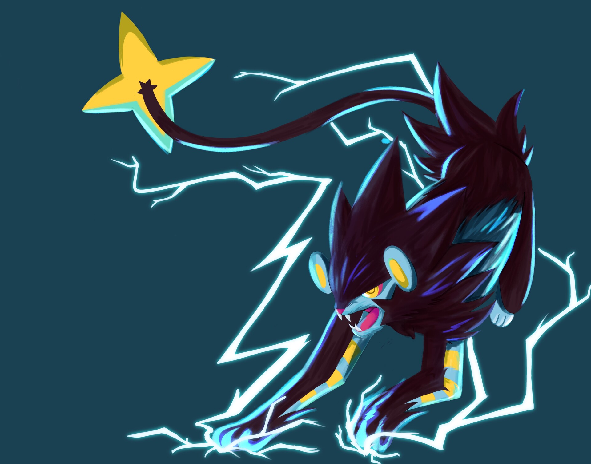 ArtStation - Luxray Fanart