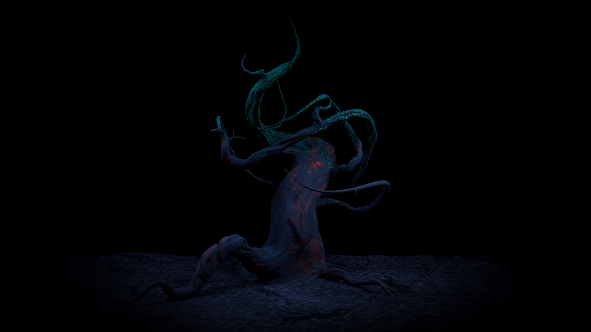 ArtStation - Wip creepy tree