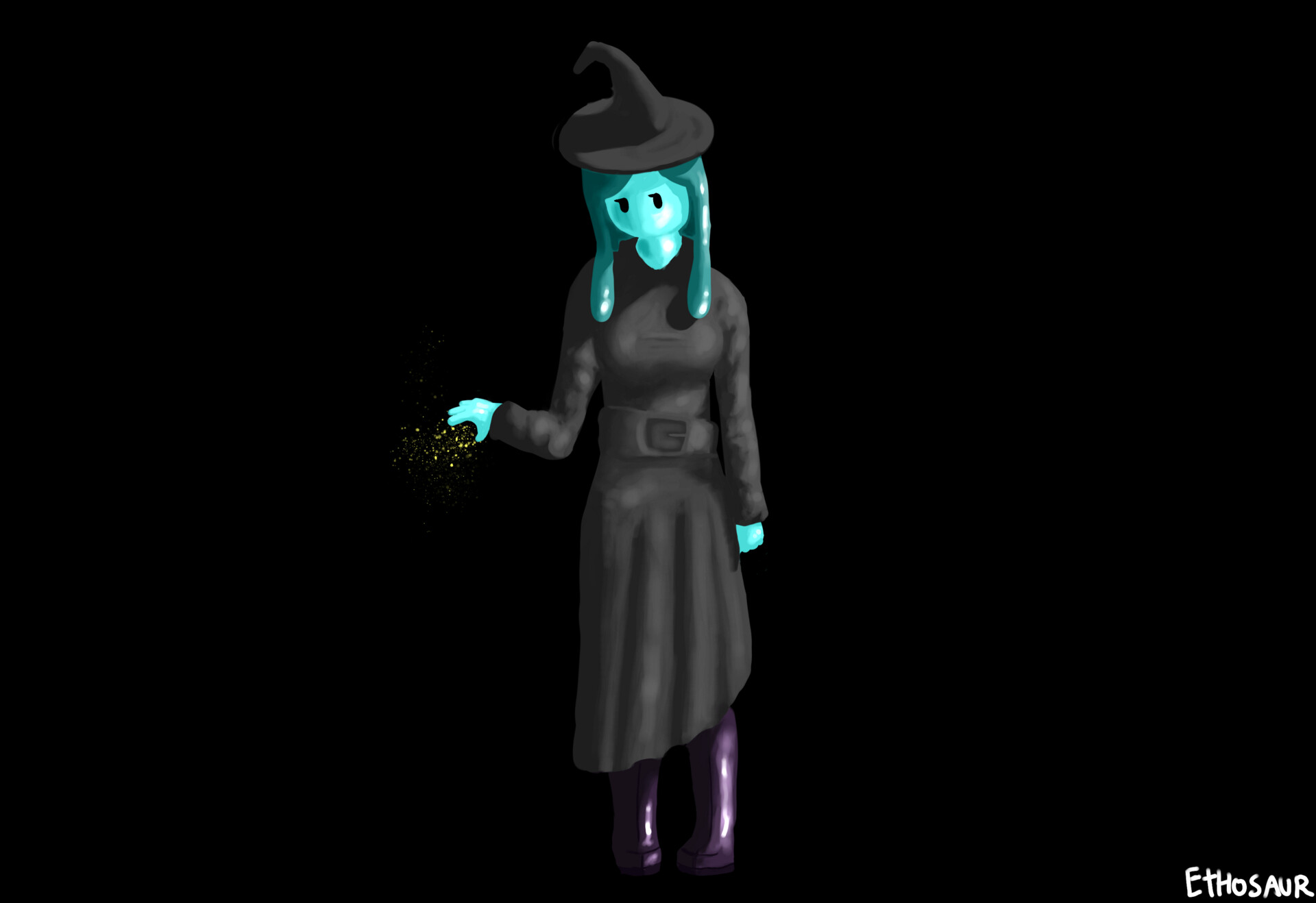 ArtStation - A Slime a day #21 "Witch"