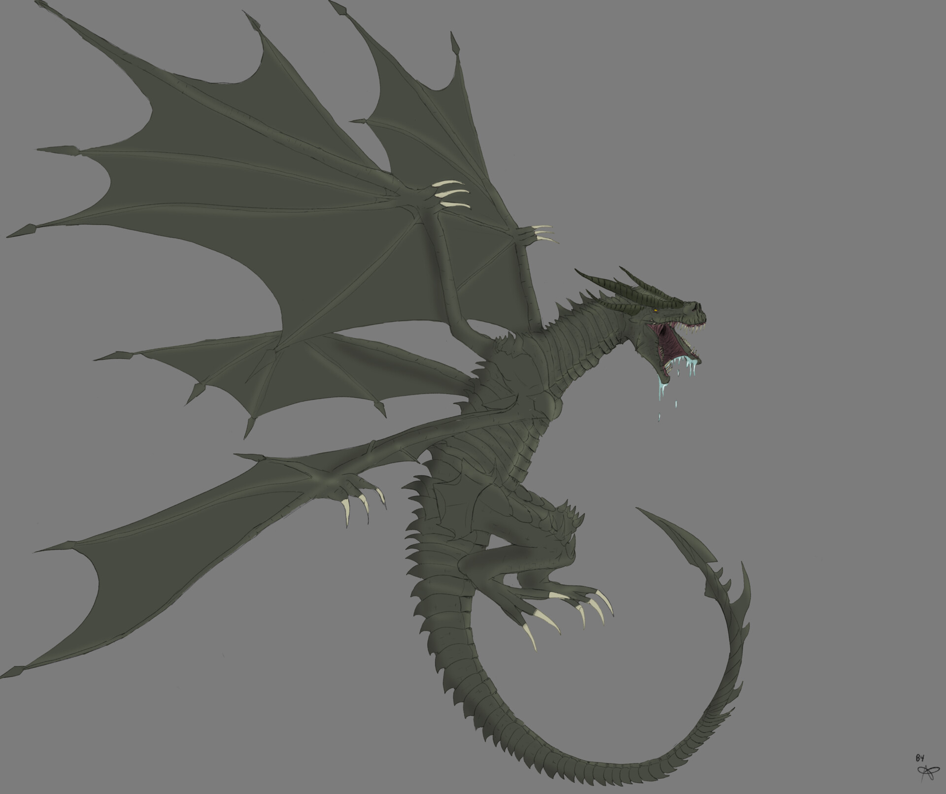 ArtStation - Dragon hawk