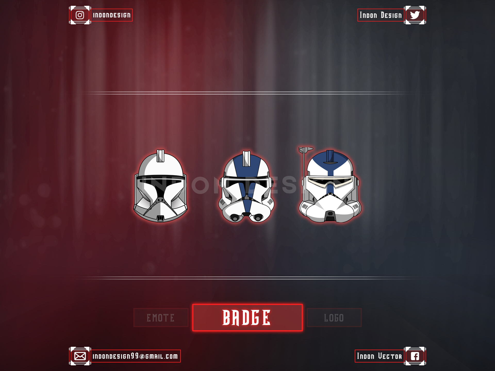 ArtStation - Star Wars Mask Evolution sub badges